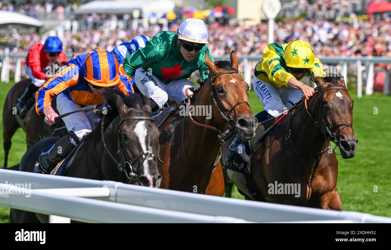 Ryan Moore rides Auguste Rodin to victory in the Group 1 Prince Of ...