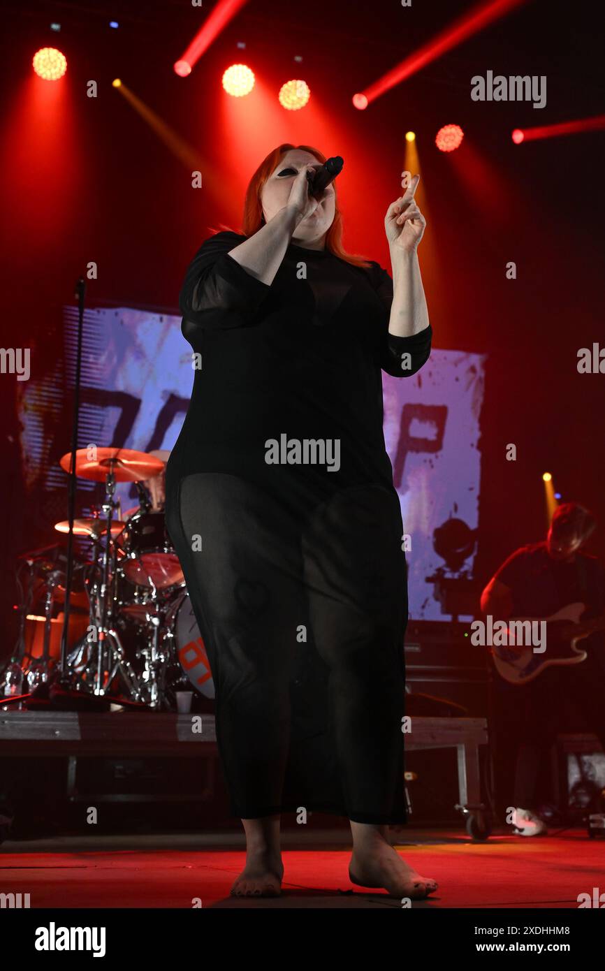Rome, Italy. 22nd June, 2024. Beth Ditto is performing during the ...