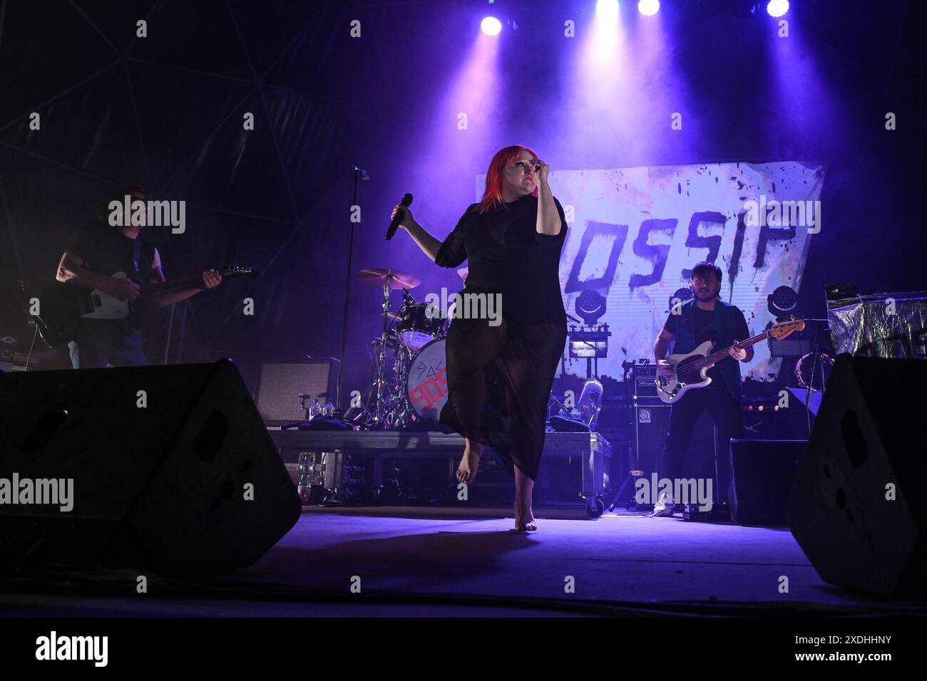 Rome, Italy. 22nd June, 2024. Beth Ditto is performing during the ...