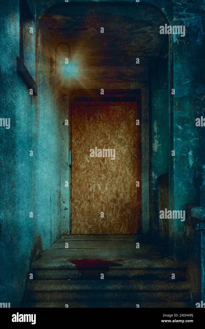 Boarded up door hi-res stock photography and images - Alamy
