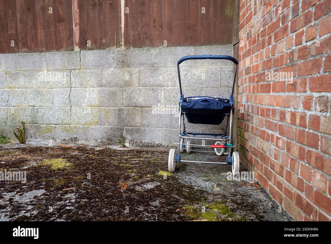 Abandoned pushchair hi-res stock photography and images - Alamy