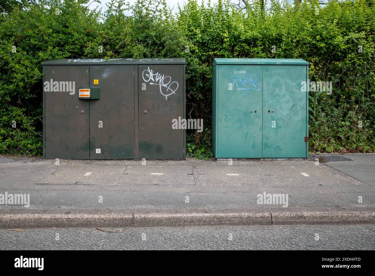 Openreach green box hi-res stock photography and images - Alamy