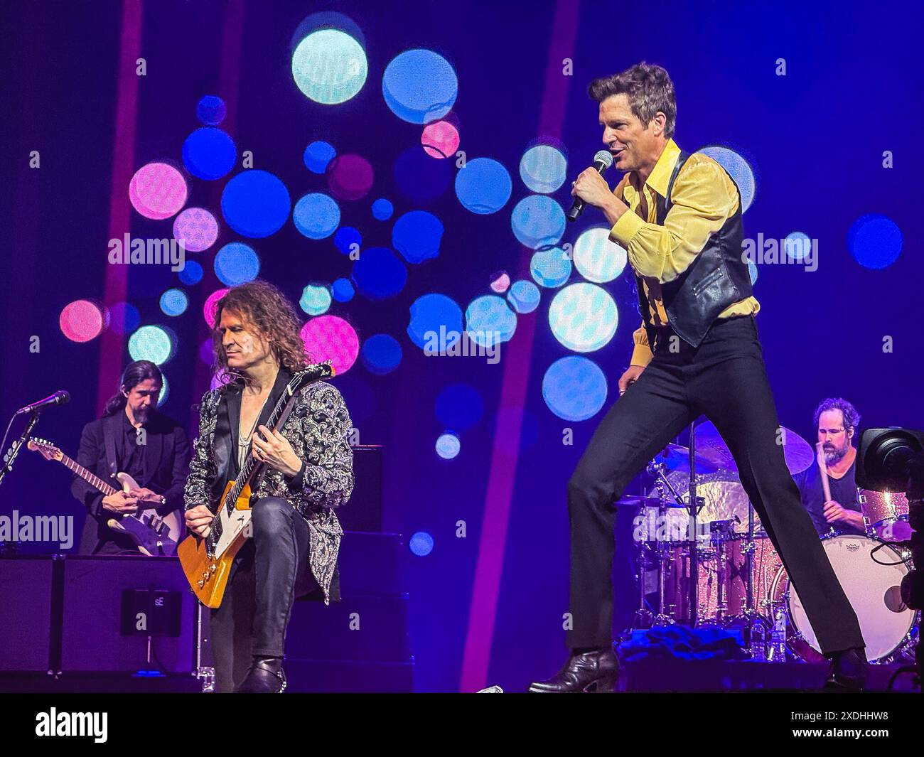 June 22, 2024: Brandon Flowers, Dave Keuning, and Ronnie Vannucci Jr ...