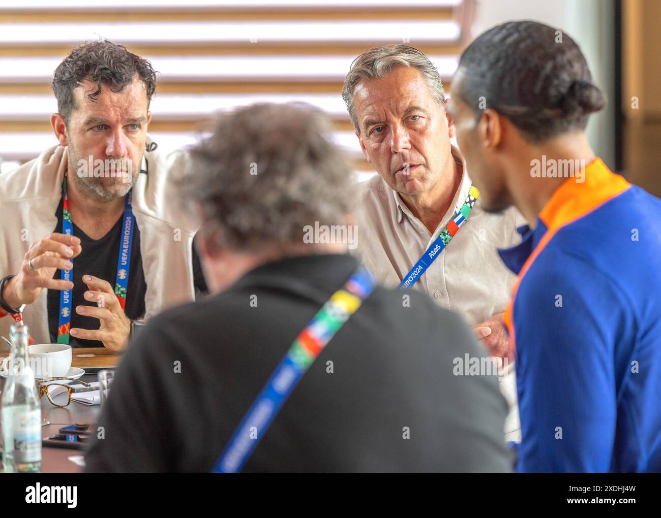 WOLFSBURG, GERMANY - JUNE 23: Bart Vlietstra and Valentijn Driessen ...