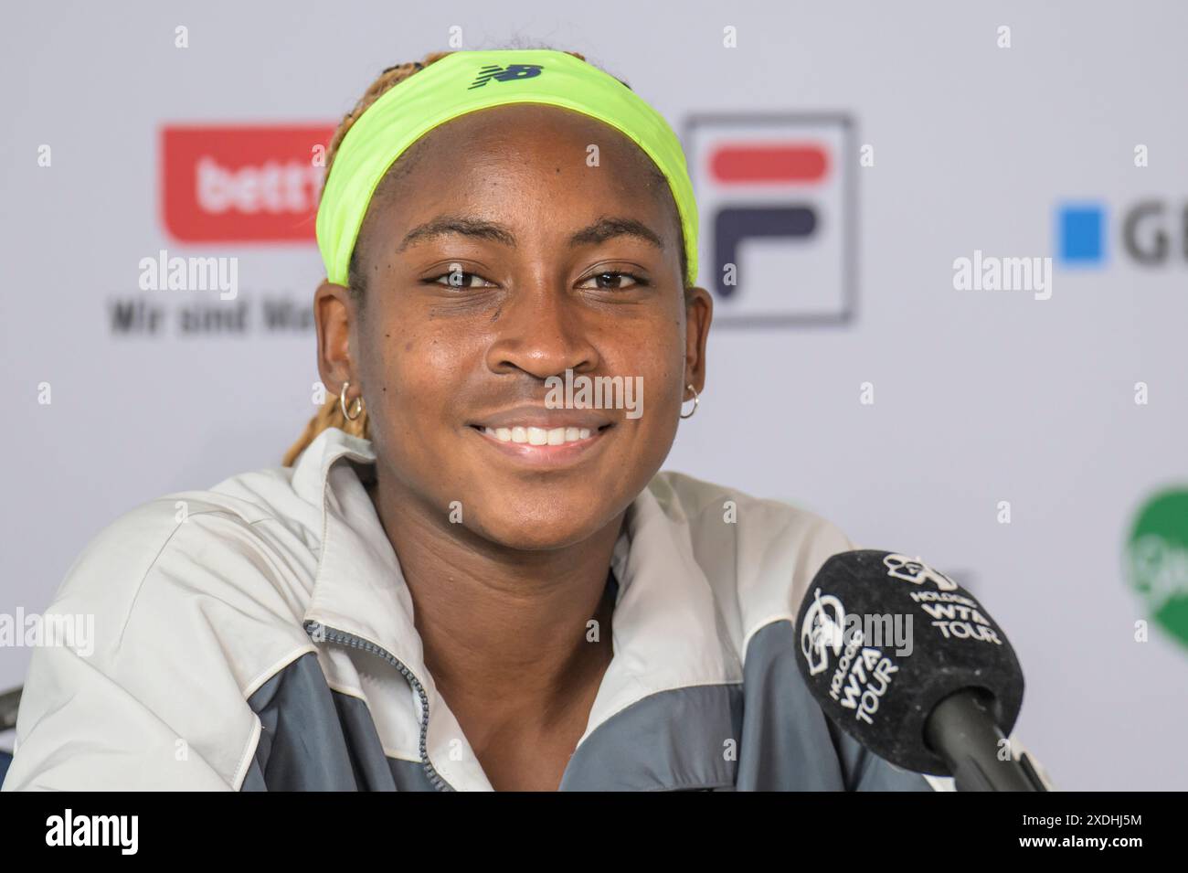 GER, Berlin, ecotrans Ladies Open 2024, WTA 500, at Steffi Graf Stadion ...