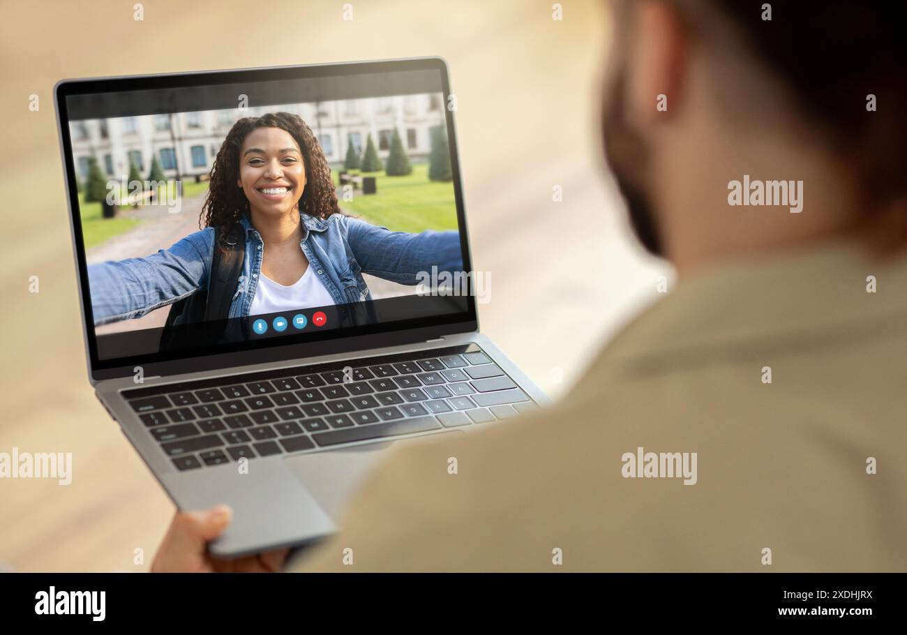 College student video conference hi-res stock photography and images ...