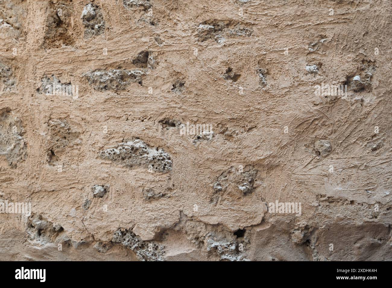 Detail of a traditional Arabic house wall, embodying the essence of ...