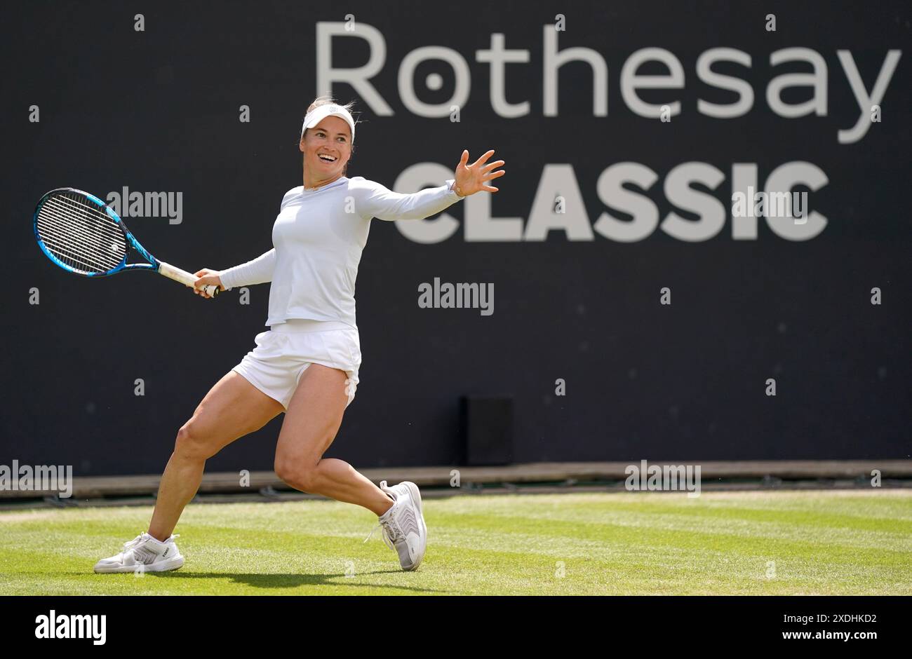 Yulia Putintseva celebrates victory against Ajla Tomljanovic in the ...