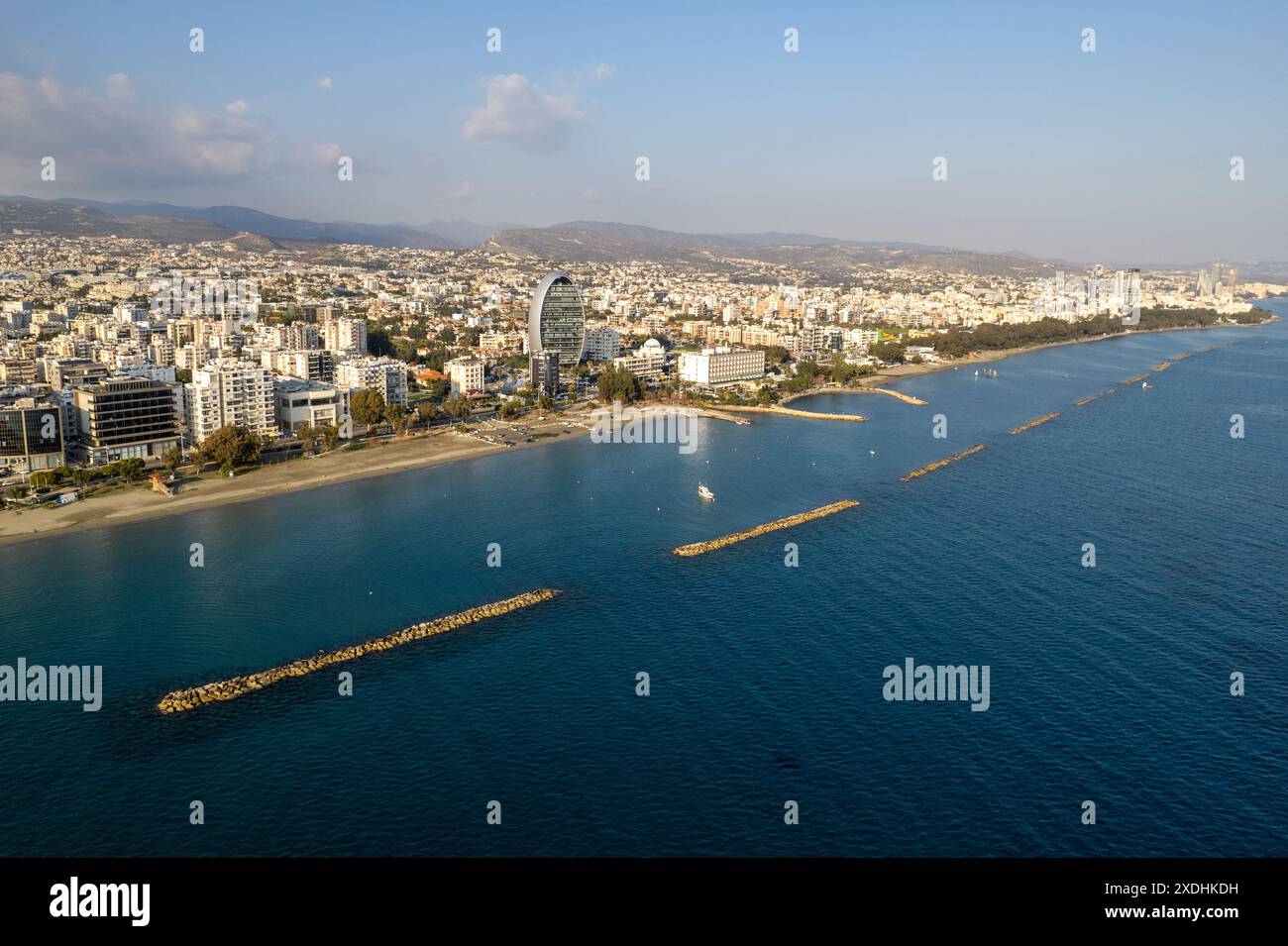 Limassol panorama view from top hi-res stock photography and images - Alamy
