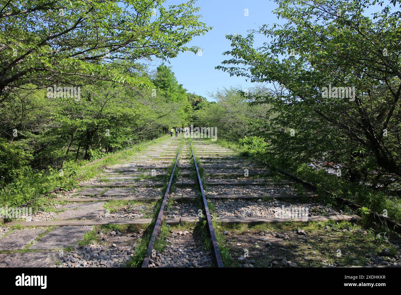 Keage Incline (old train tracks) in Kyoto, Japan Stock Photo - Alamy