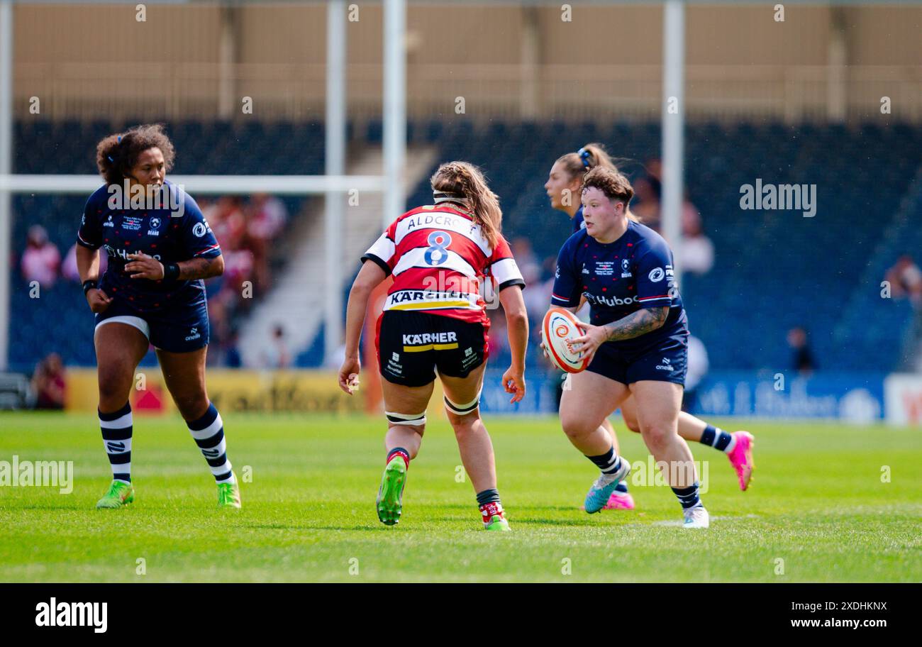 Bristol Bears Women v Gloucester Hartpury Women PWR FINAL Sandy Park ...