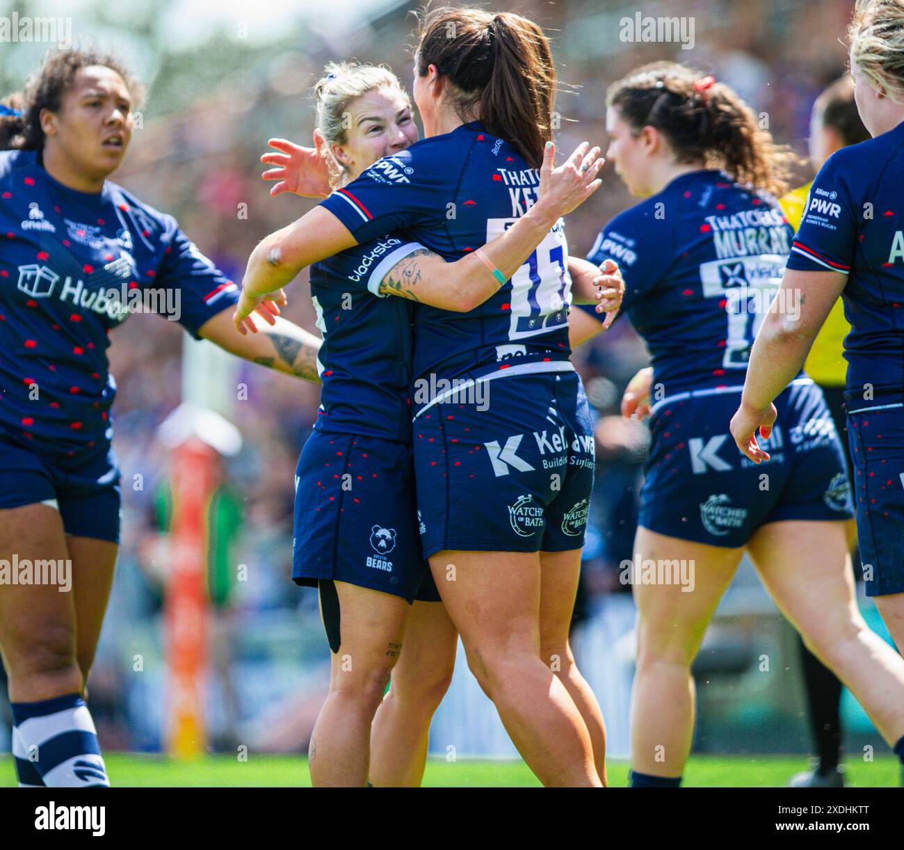 Bristol Bears Women v Gloucester Hartpury Women PWR FINAL Sandy Park ...