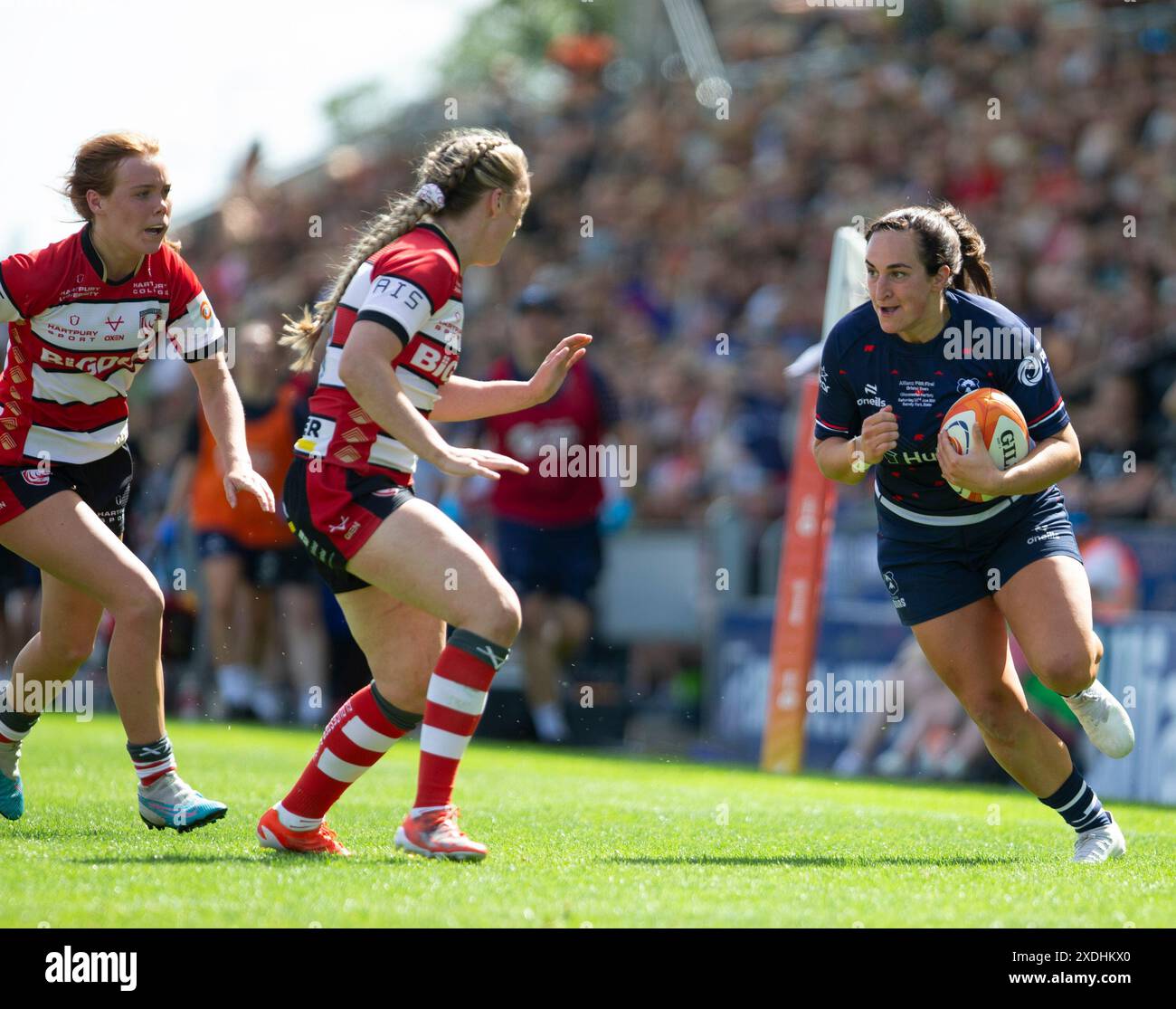 Bristol Bears Women v Gloucester Hartpury Women PWR FINAL Sandy Park ...
