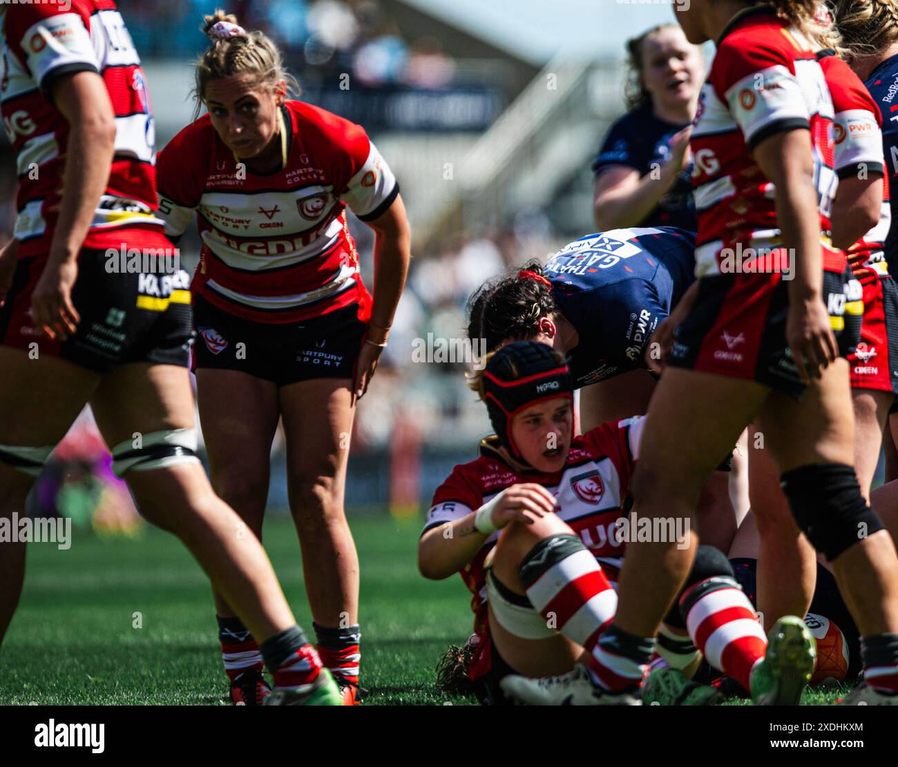 Bristol Bears Women v Gloucester Hartpury Women PWR FINAL Sandy Park ...