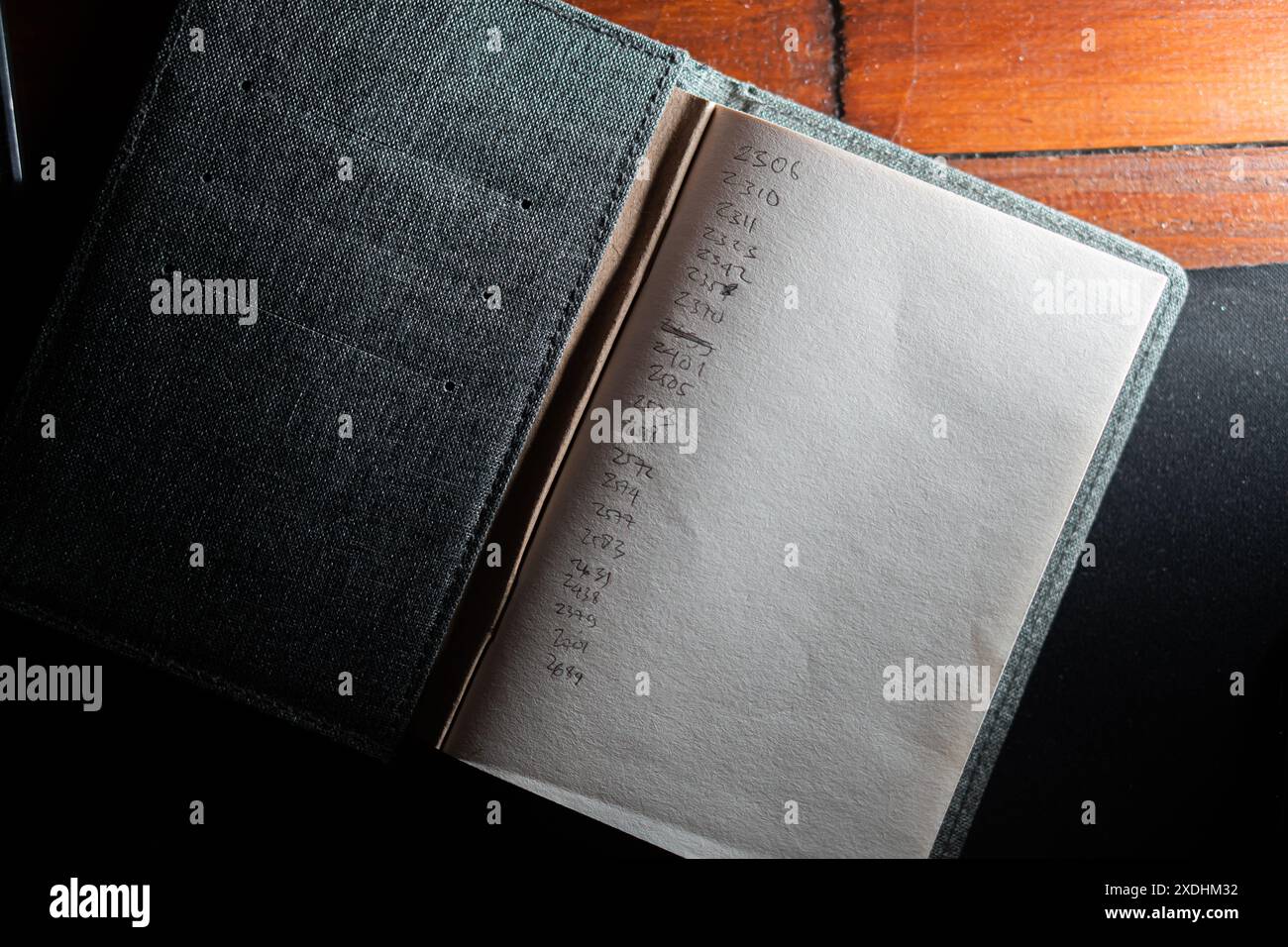 Handwritten numbers hi-res stock photography and images - Alamy