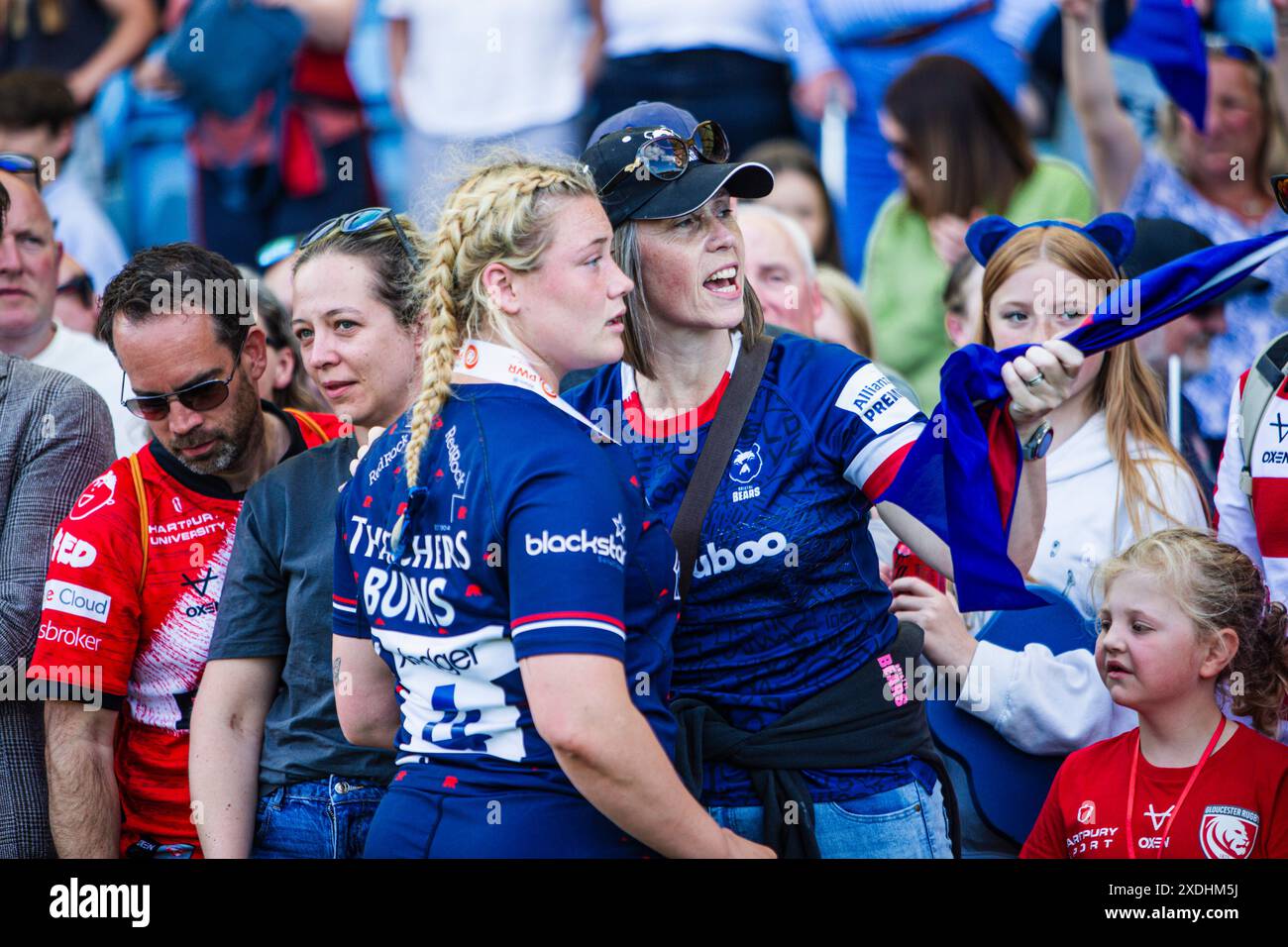 Bristol Bears Women v Gloucester Hartpury Women PWR FINAL Sandy Park ...