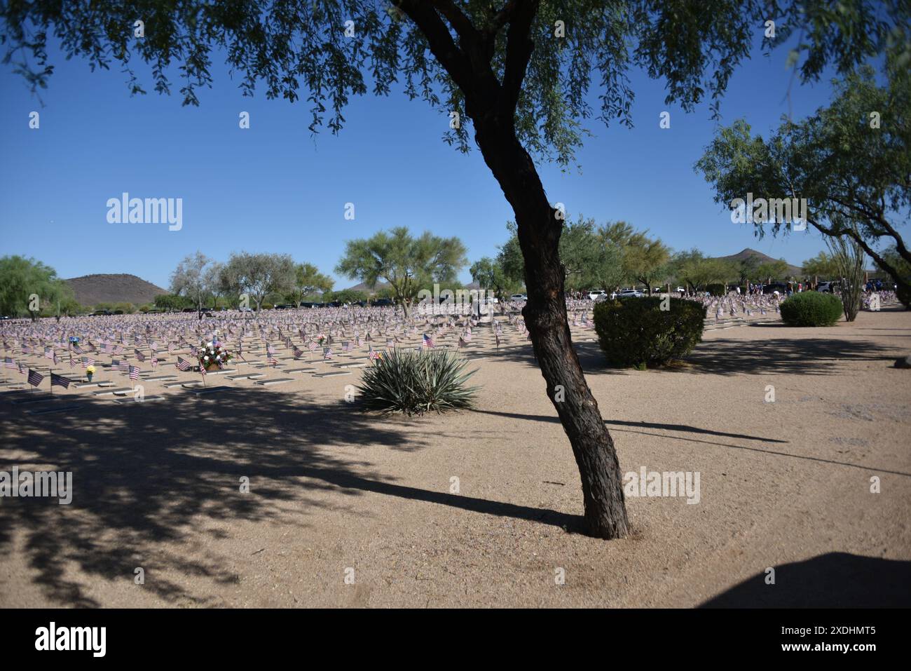 Phoenix, AZ., U.S.A. May 27, 2024. National Memorial Cemetery. United ...