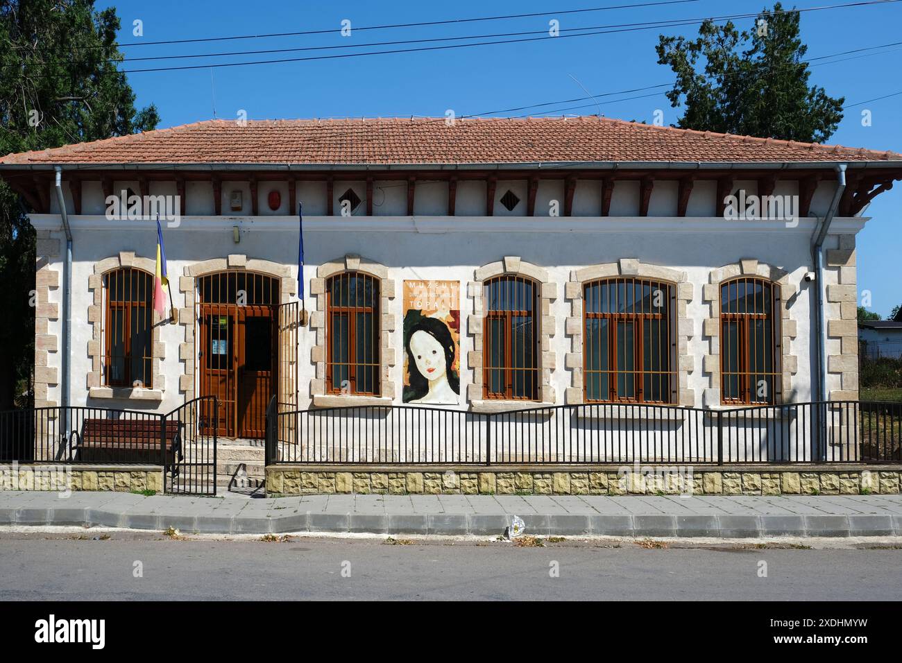 Topalu, Constanta, Romania - June 16, 2024. "Dinu and Sevasta Vintila ...