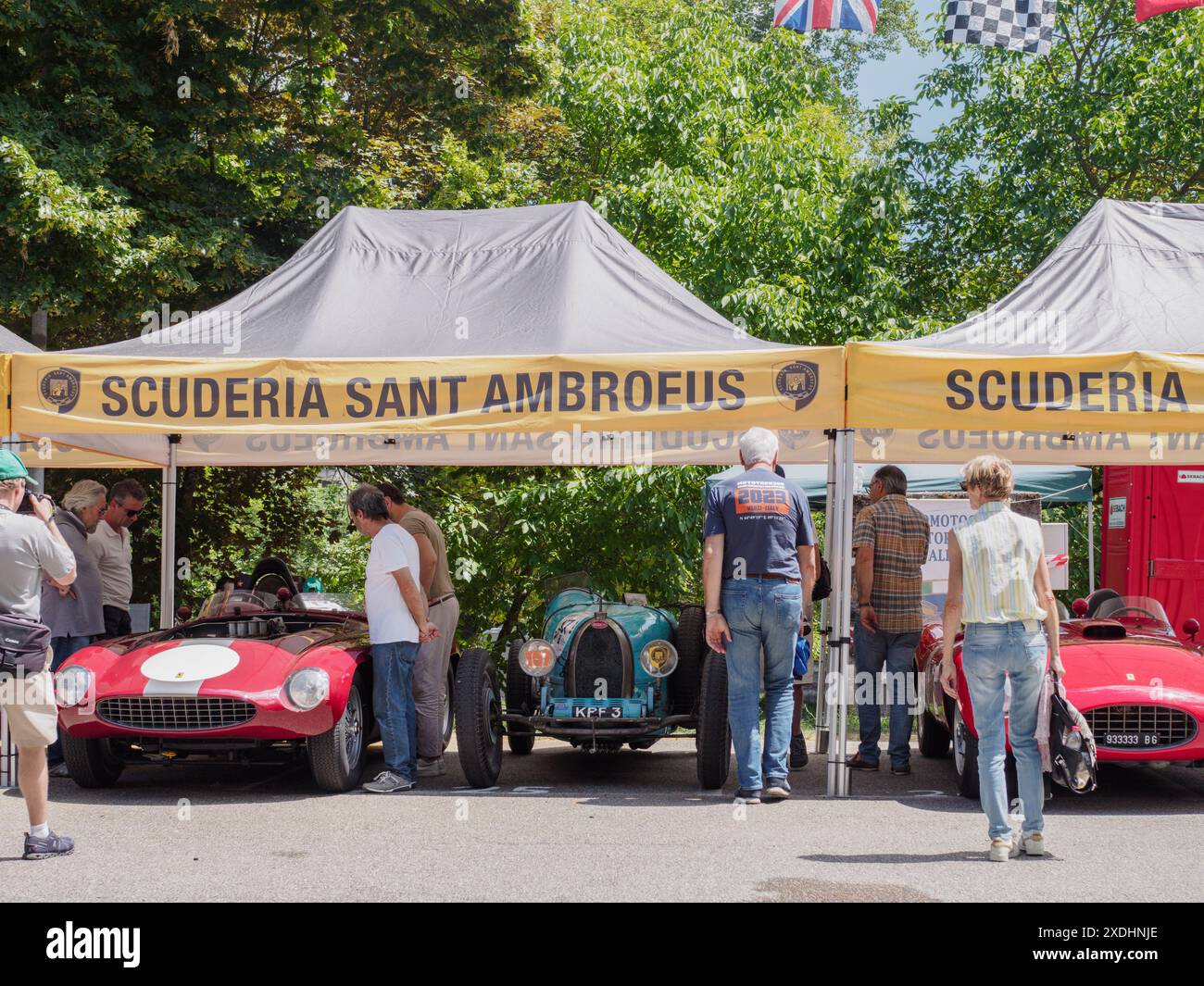 Castellarquato, Italy - June 22nd 2024 Silver Flag rally , Mechanics ...