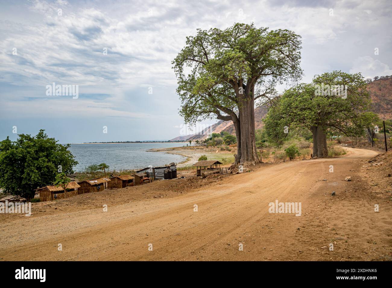 Mozambique, Niassa, Metangula, View of Lake Niassa Stock Photo - Alamy