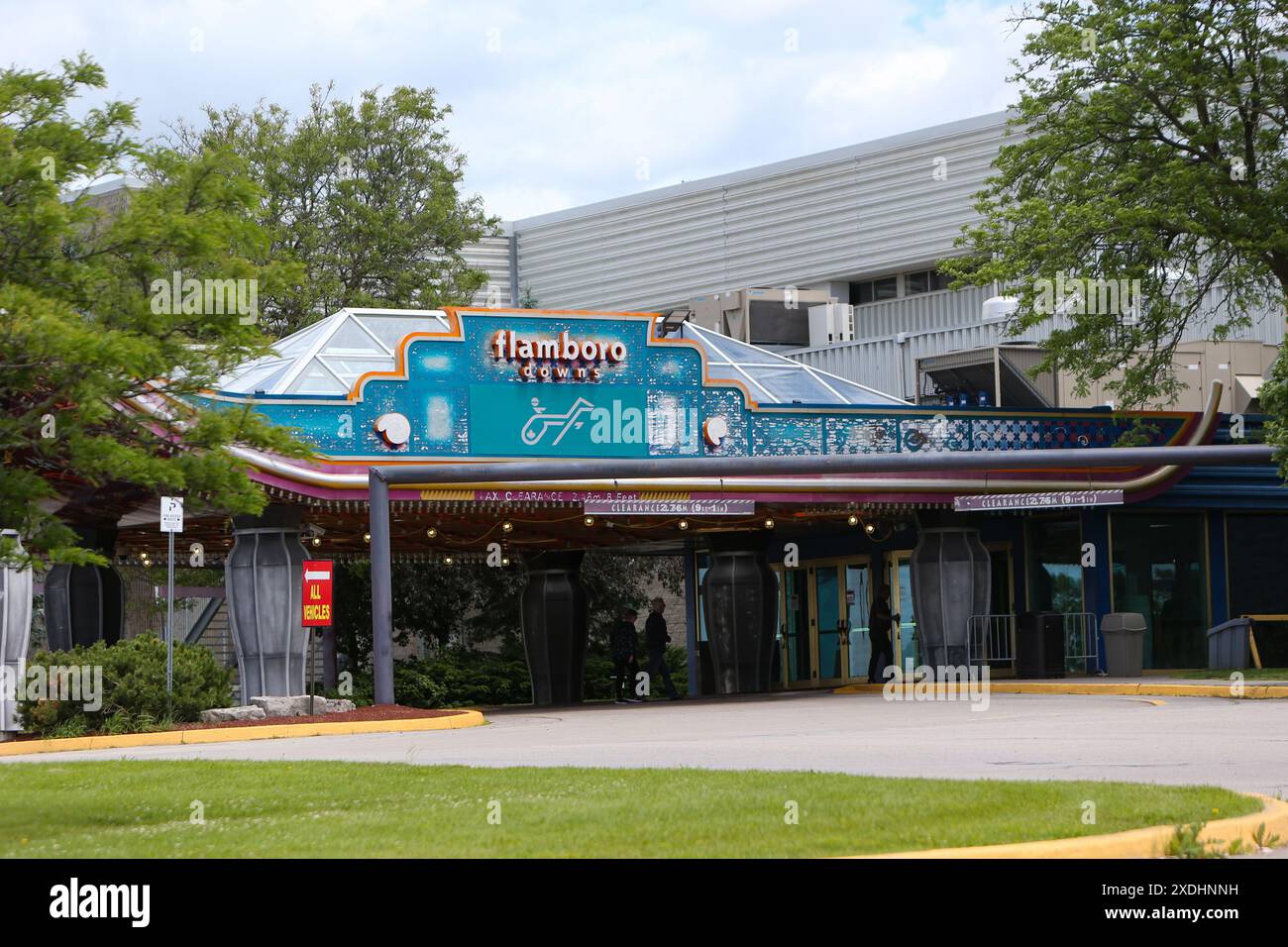 Flamboro, Canada. 8th June, 2024. Flamboro Downs Casino on the sits ...
