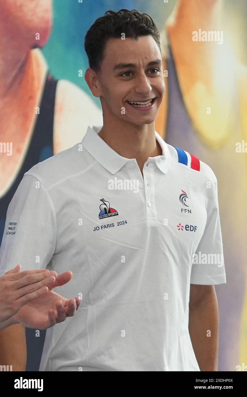 Chartres, France. 21st June, 2024. SECCHI Clement OF CN MARSEILLE ...