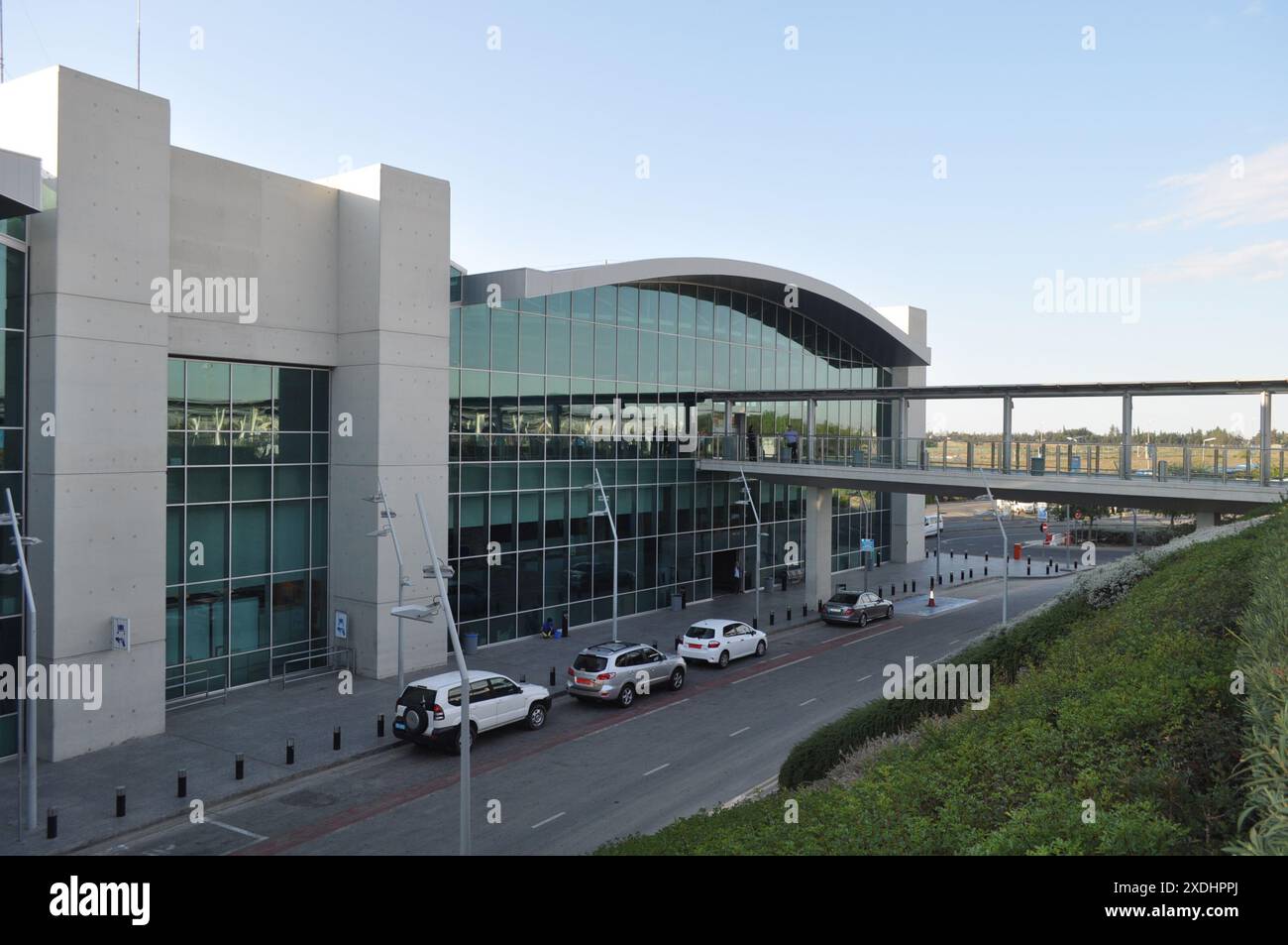 The Larnaca International Airport in Cyprus island Stock Photo - Alamy