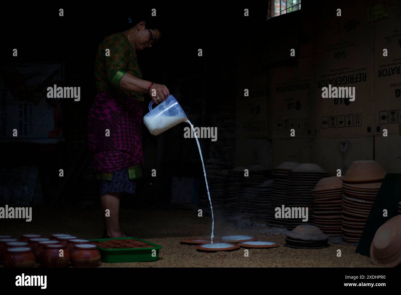 Nepal yogurt hi-res stock photography and images - Alamy