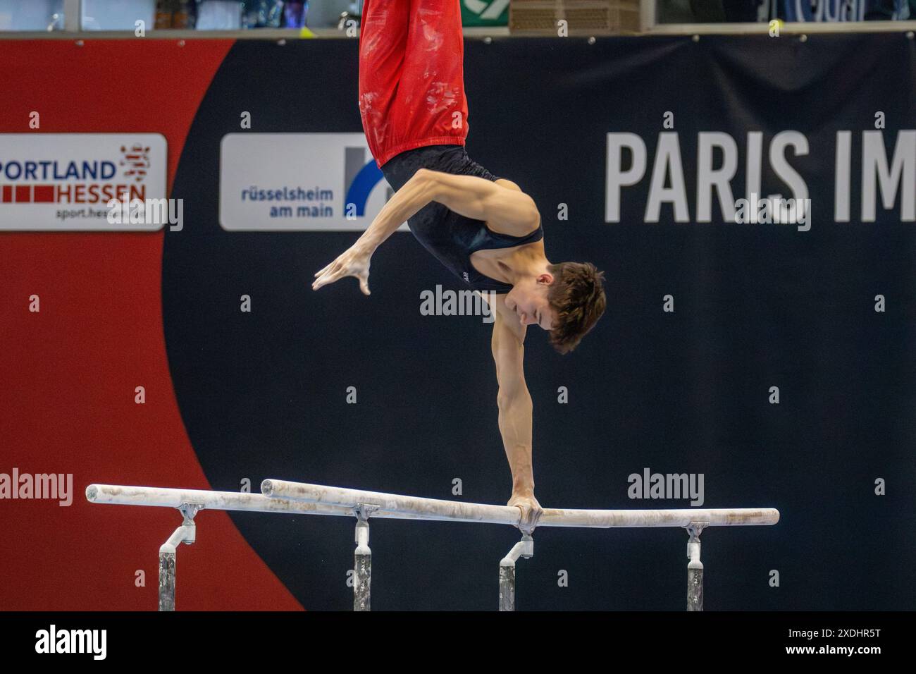 22.06.2024: Olympia-Qualifikation im Geräteturnen in Rüsselsheim. Bild ...