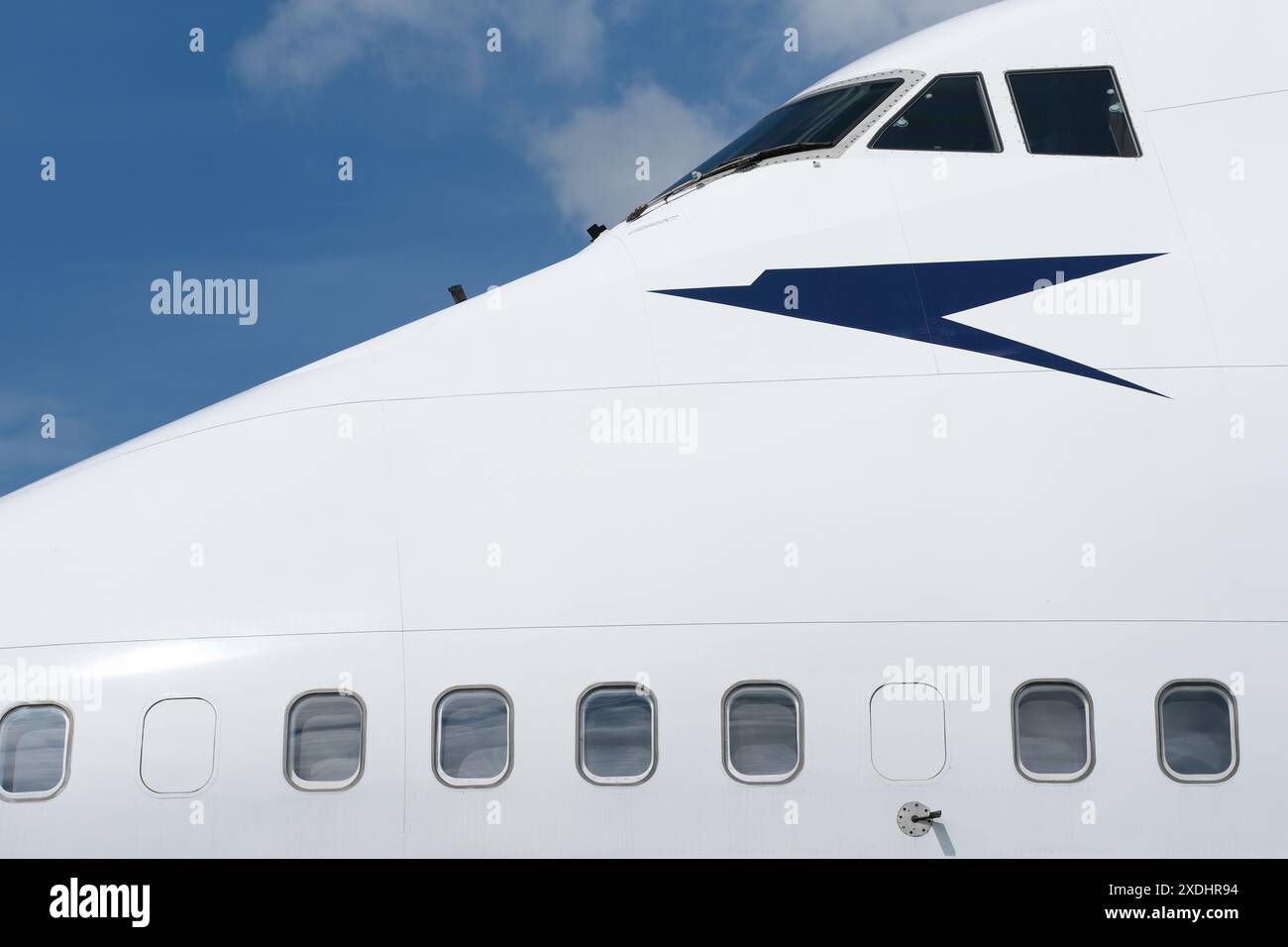Boeing 747 Jumbo Jet in British Airways colours Stock Photo - Alamy