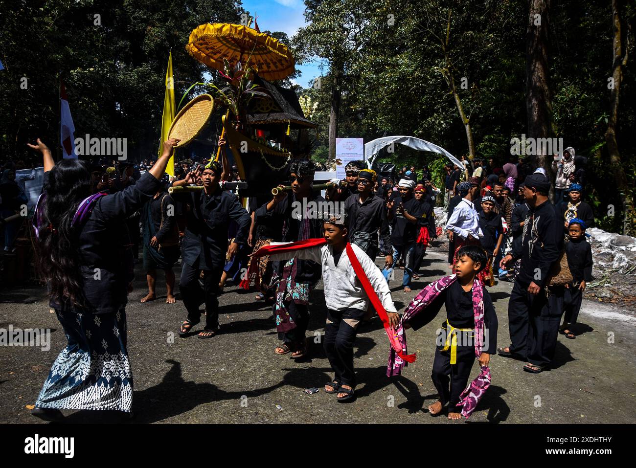 June 23, 2024, Subang Regency, West Java, Indonesia: Indigenous people ...