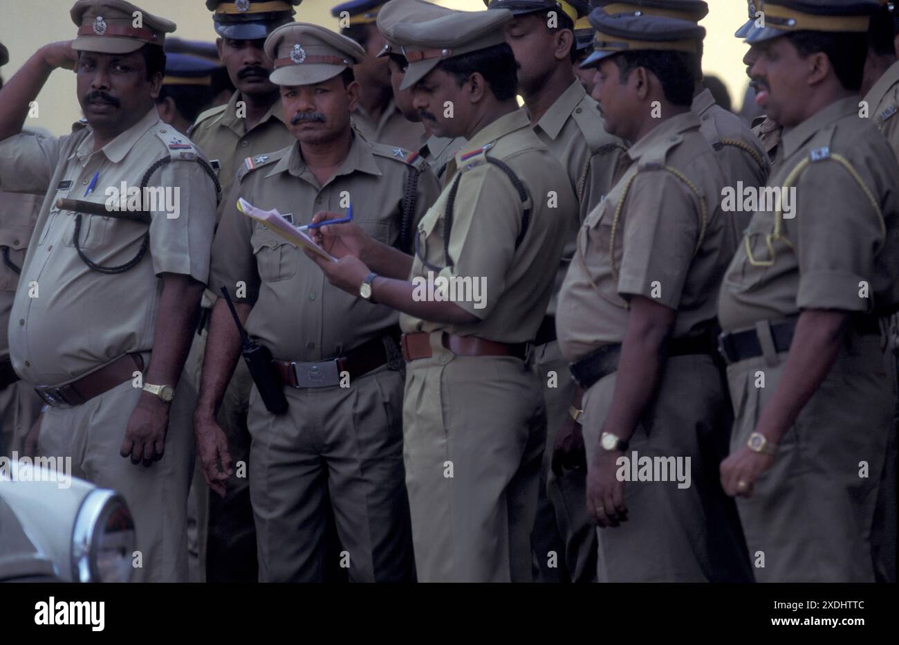 Indian police hi-res stock photography and images - Alamy