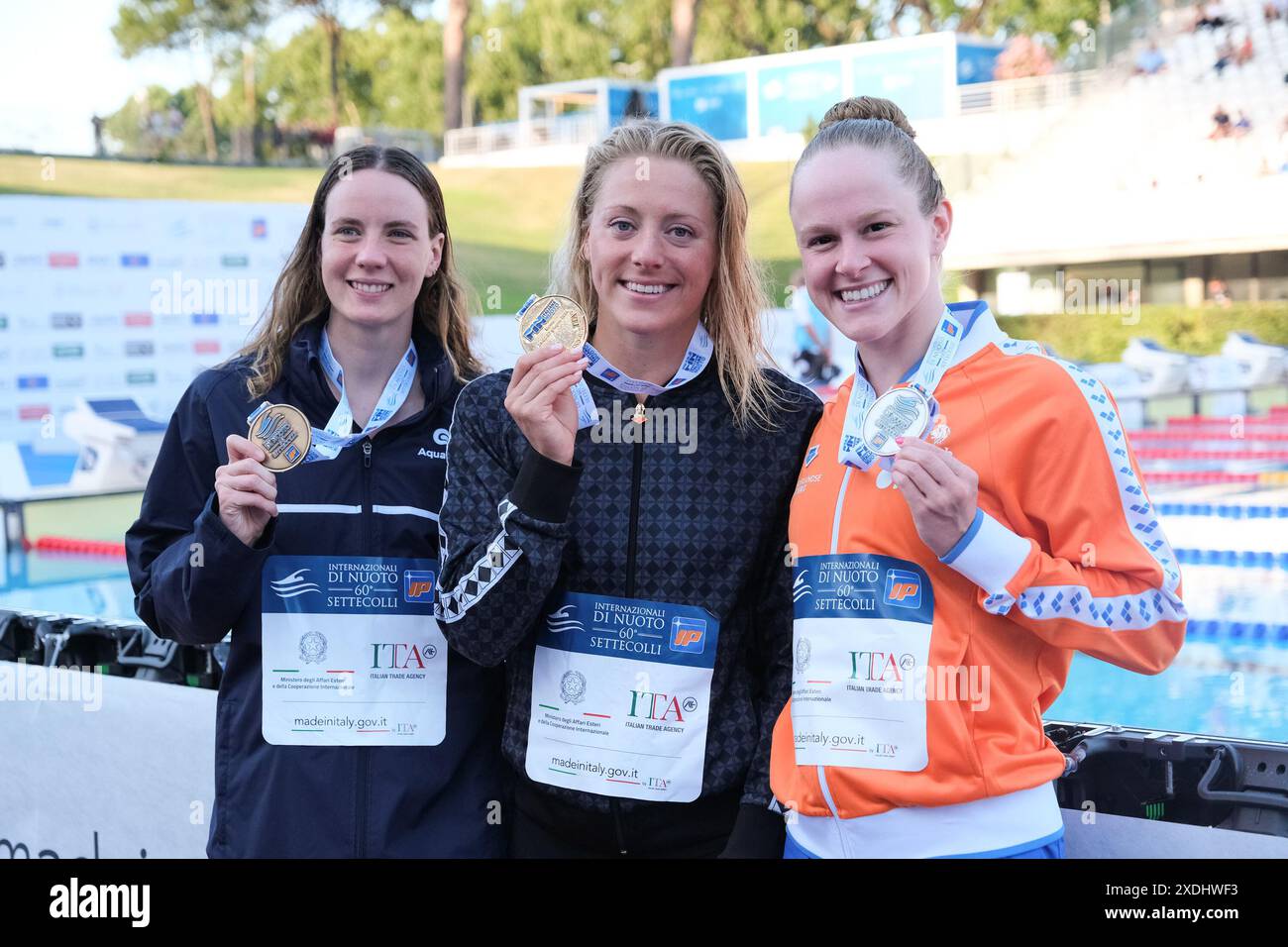 1 - Kira Toussaint (NED) (C)2 - Maaike De Waard (NED) (R) 3 - Kathleen ...