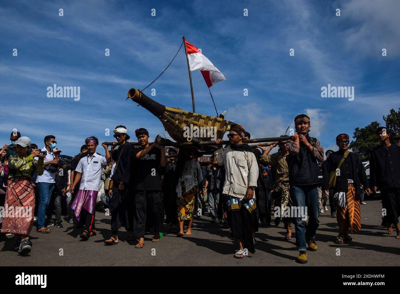 June 23, 2024, Subang Regency, West Java, Indonesia: Indigenous people ...