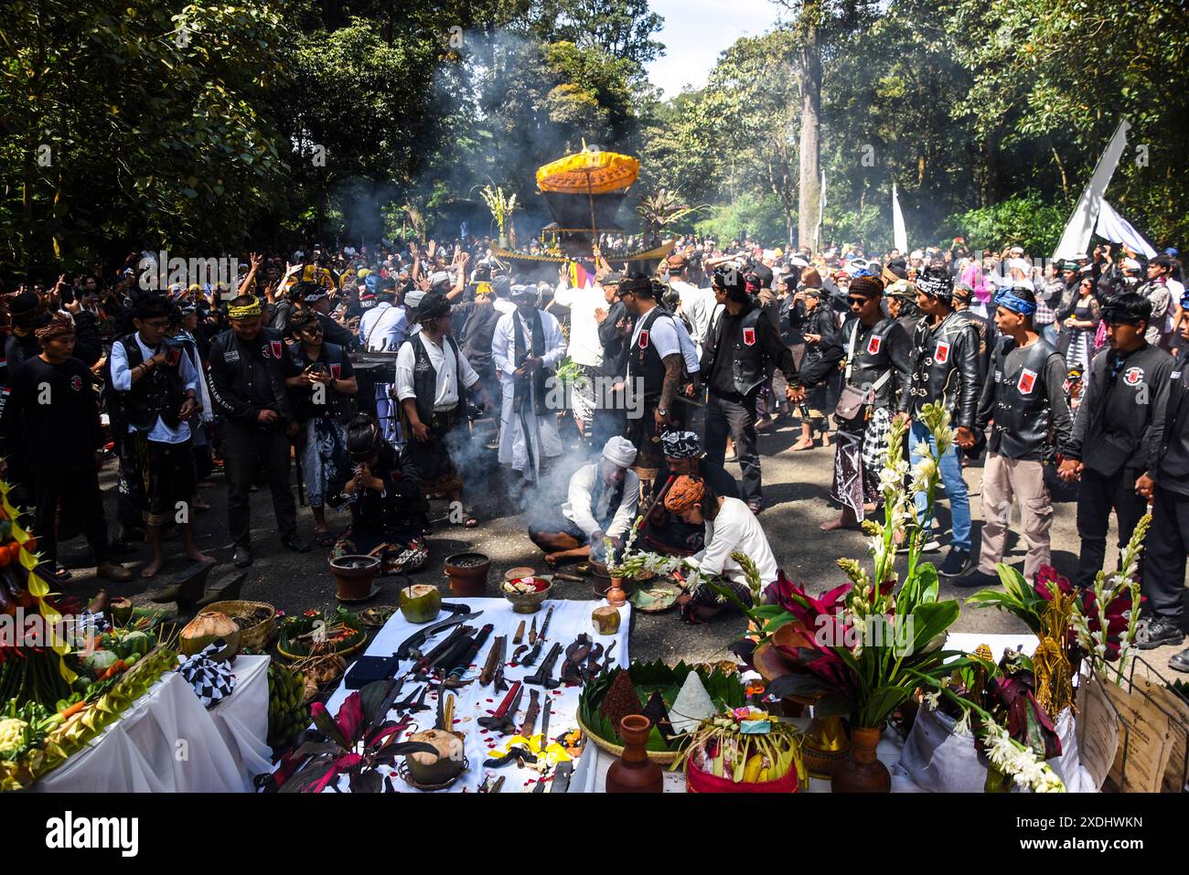 June 23, 2024, Subang Regency, West Java, Indonesia: Indigenous people ...