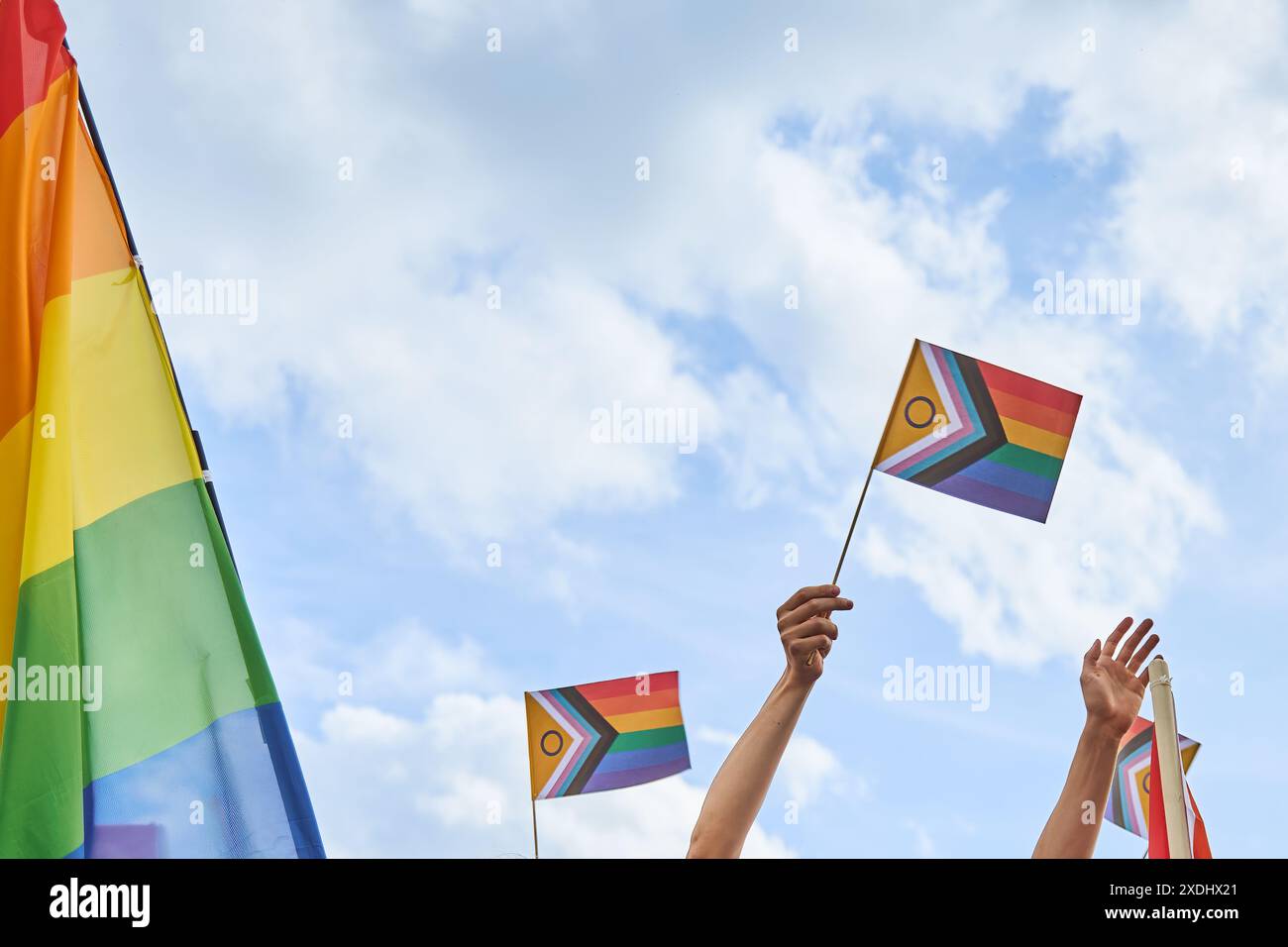Uplifted celebration hi-res stock photography and images - Alamy