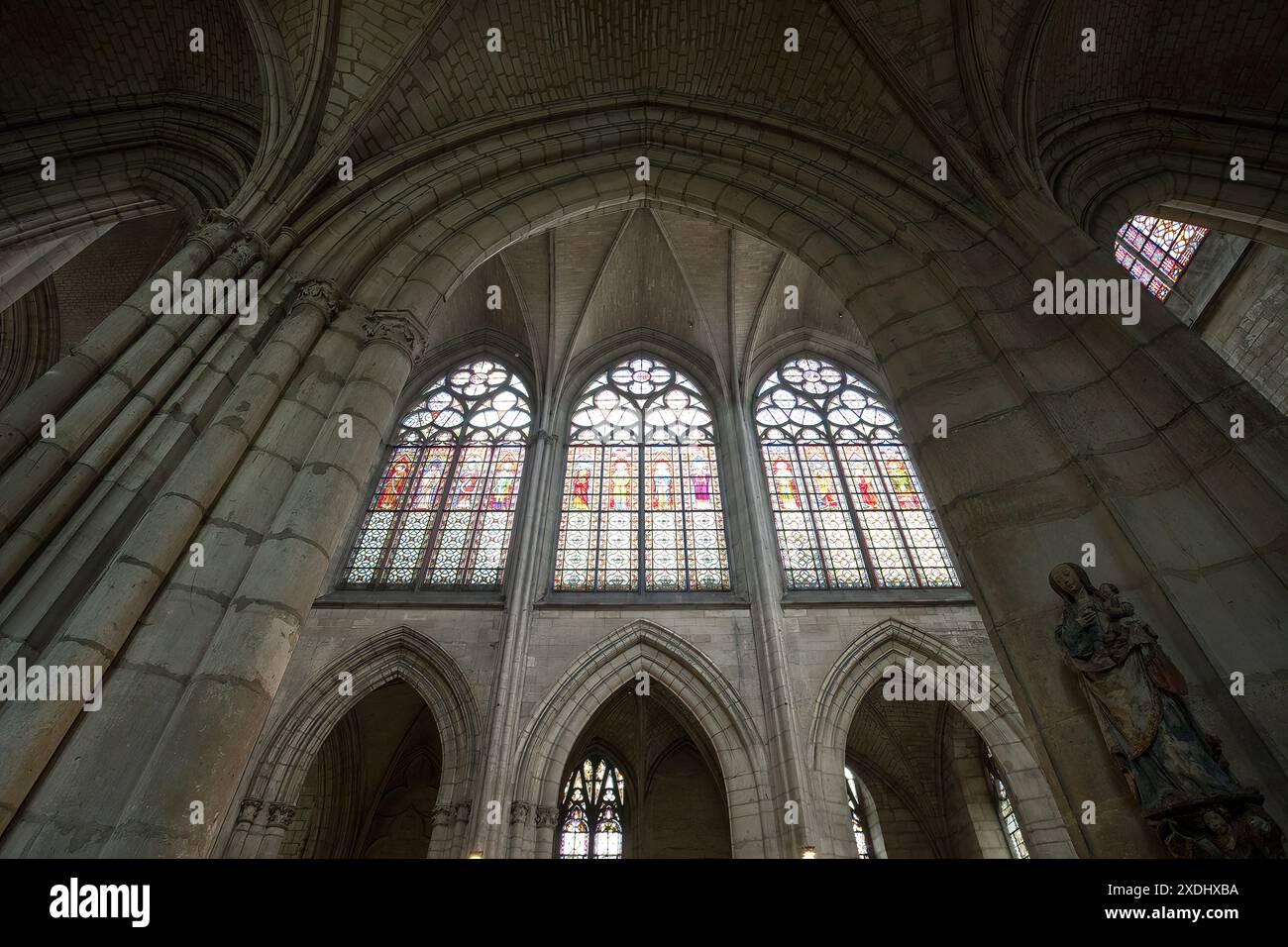 French stained glass Stock Photo - Alamy