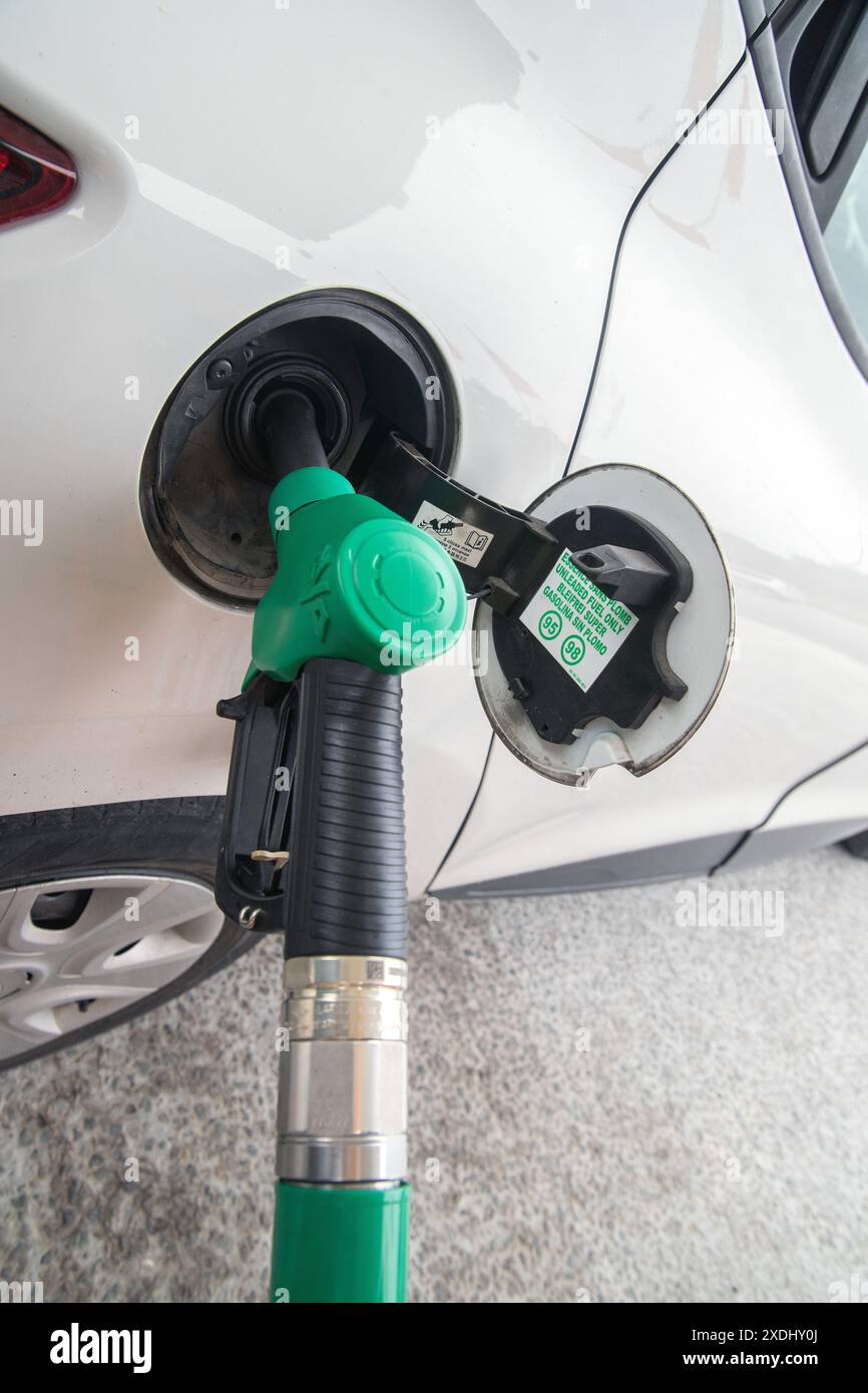 Automatic petrol pump gas hi-res stock photography and images - Alamy