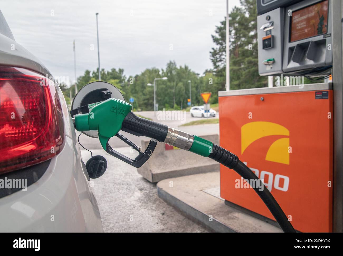 Automatic petrol pump hi-res stock photography and images - Alamy