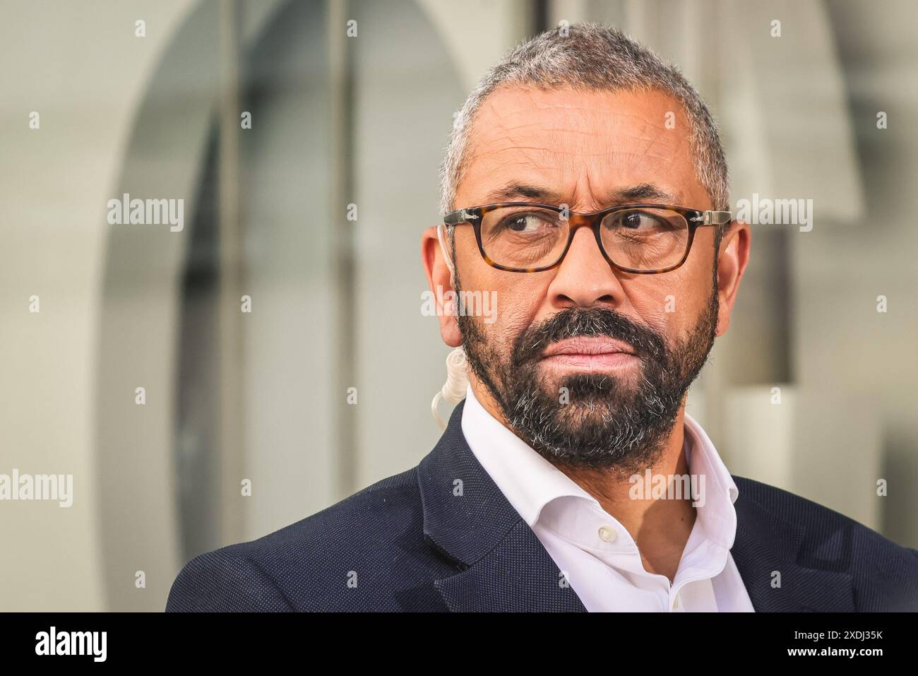 London, UK. 23rd June, 2024. James Cleverly, Home Secretary, British ...