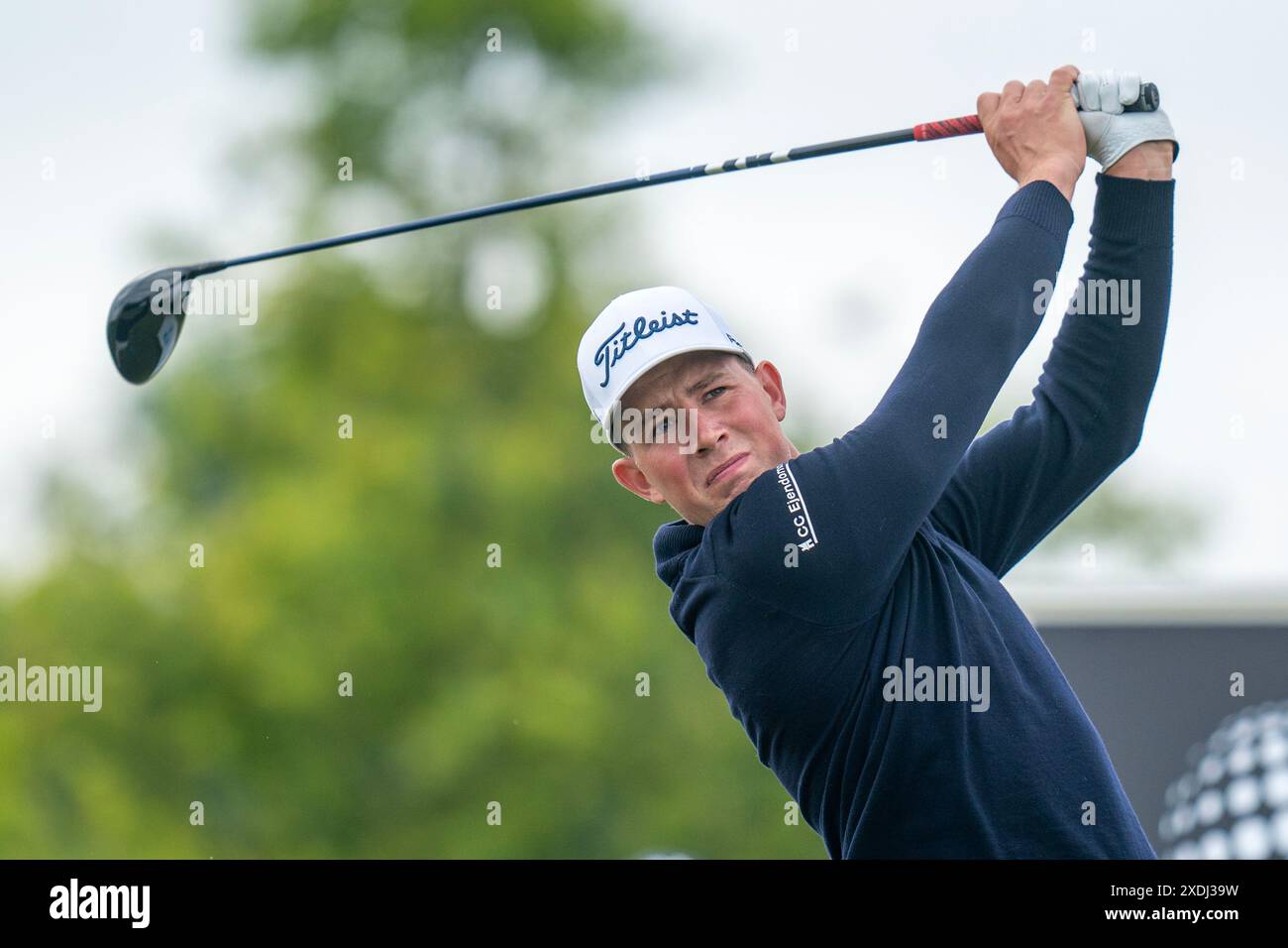 AMSTERDAM, THE NETHERLANDS - JUNE 22: Niklas Norgaard of Denmark during ...
