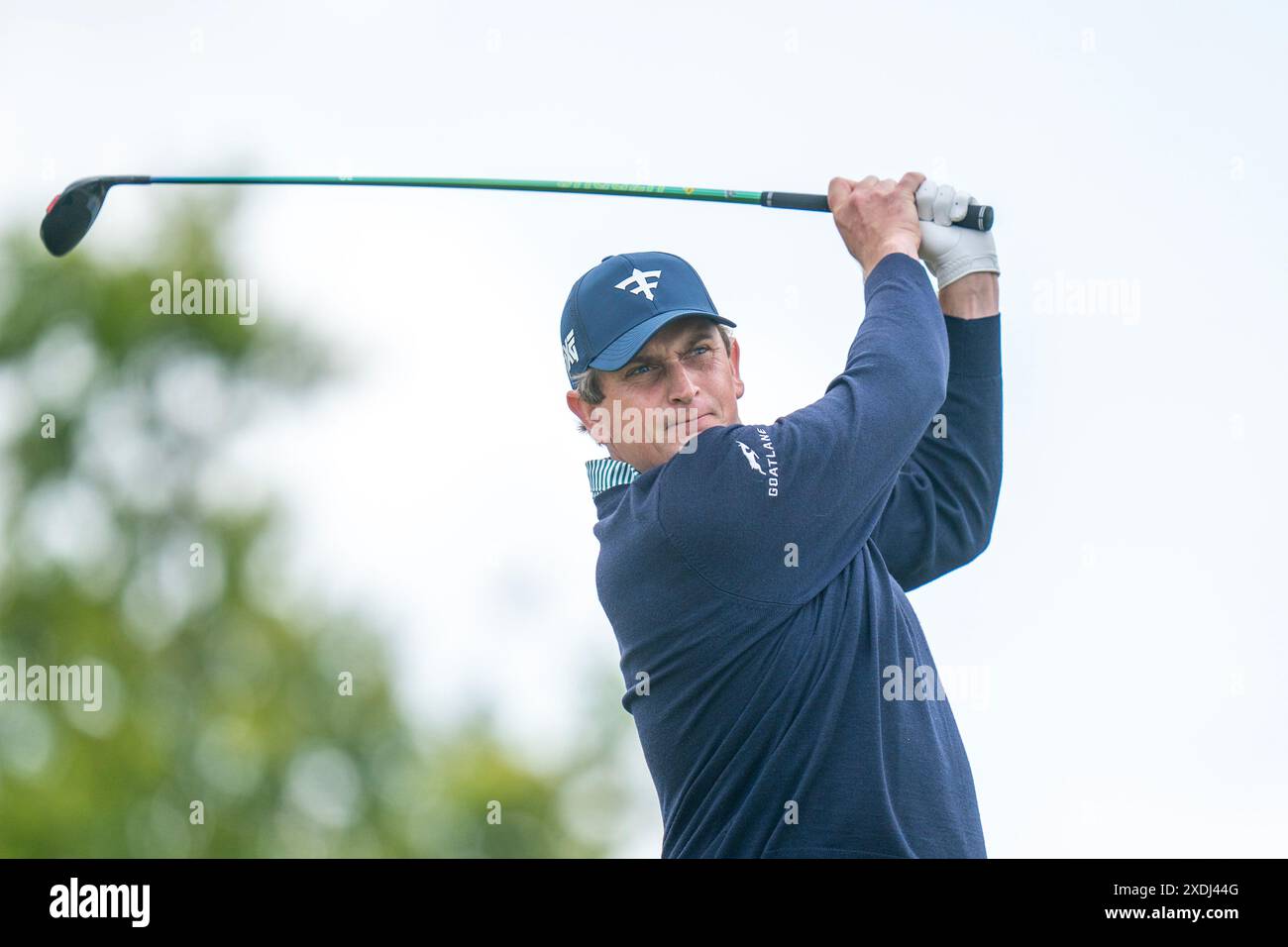 AMSTERDAM, THE NETHERLANDS - JUNE 22: Henrik Norlander of Sweden during ...