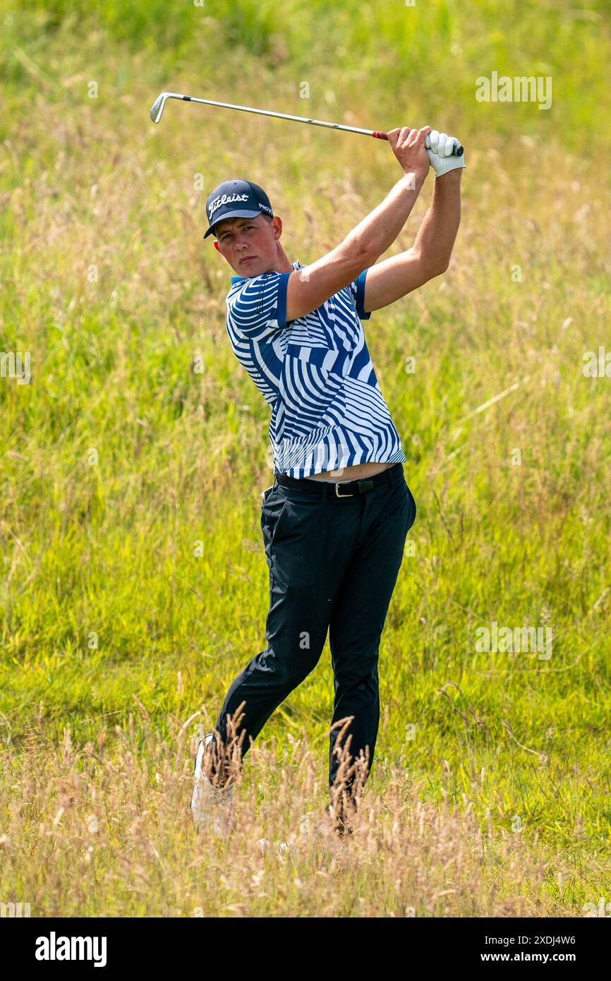 AMSTERDAM, THE NETHERLANDS - JUNE 20: Niklas Norgaard of Denmark during ...