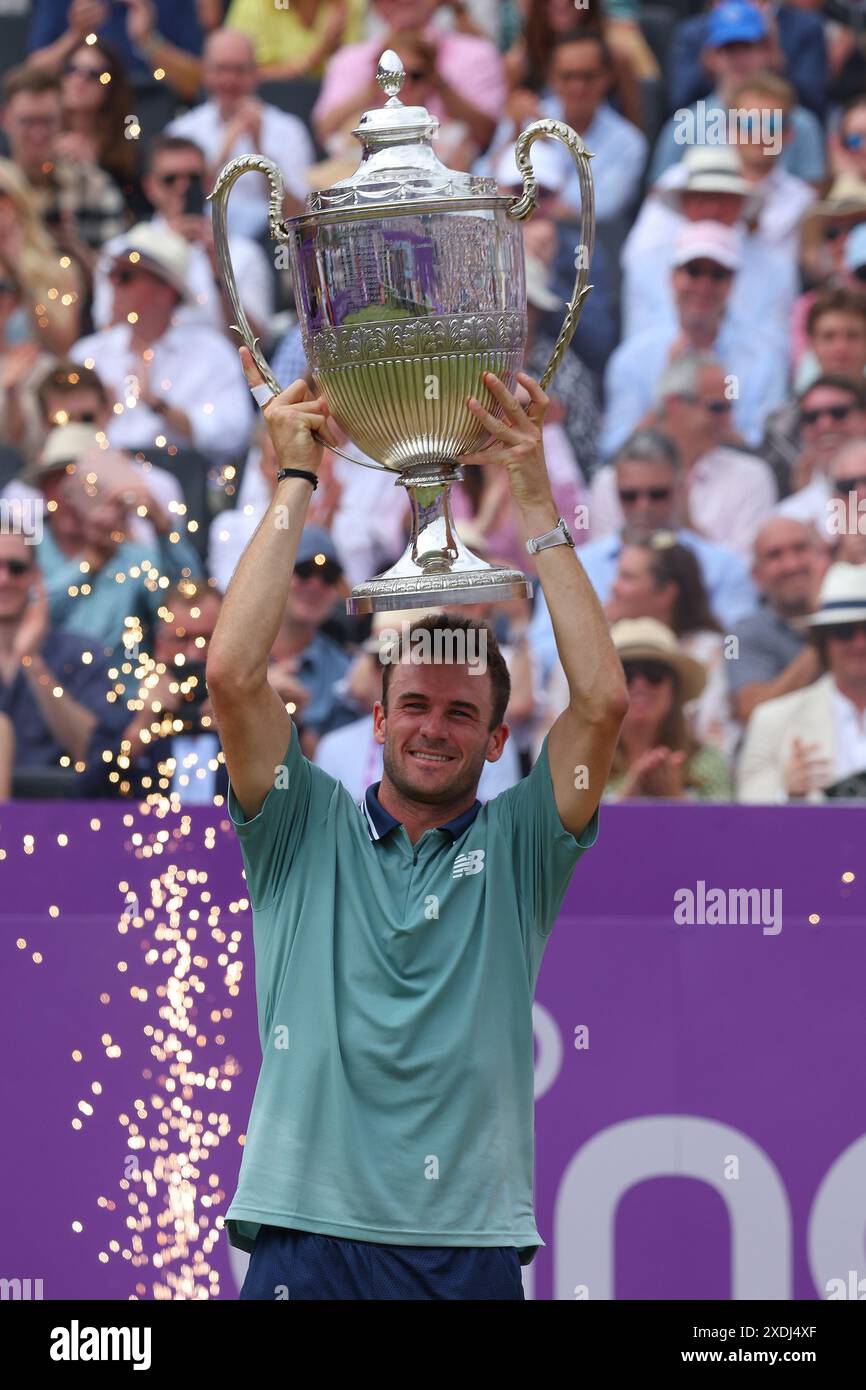 London, UK. 23rd June 2024; Cinch Championships, Queens Club, West ...