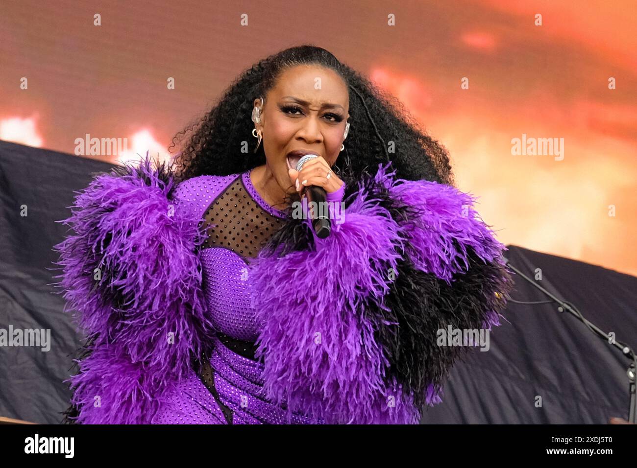 Newport, UK. 23rd June, 2024. British singer-songwriter and actor ...