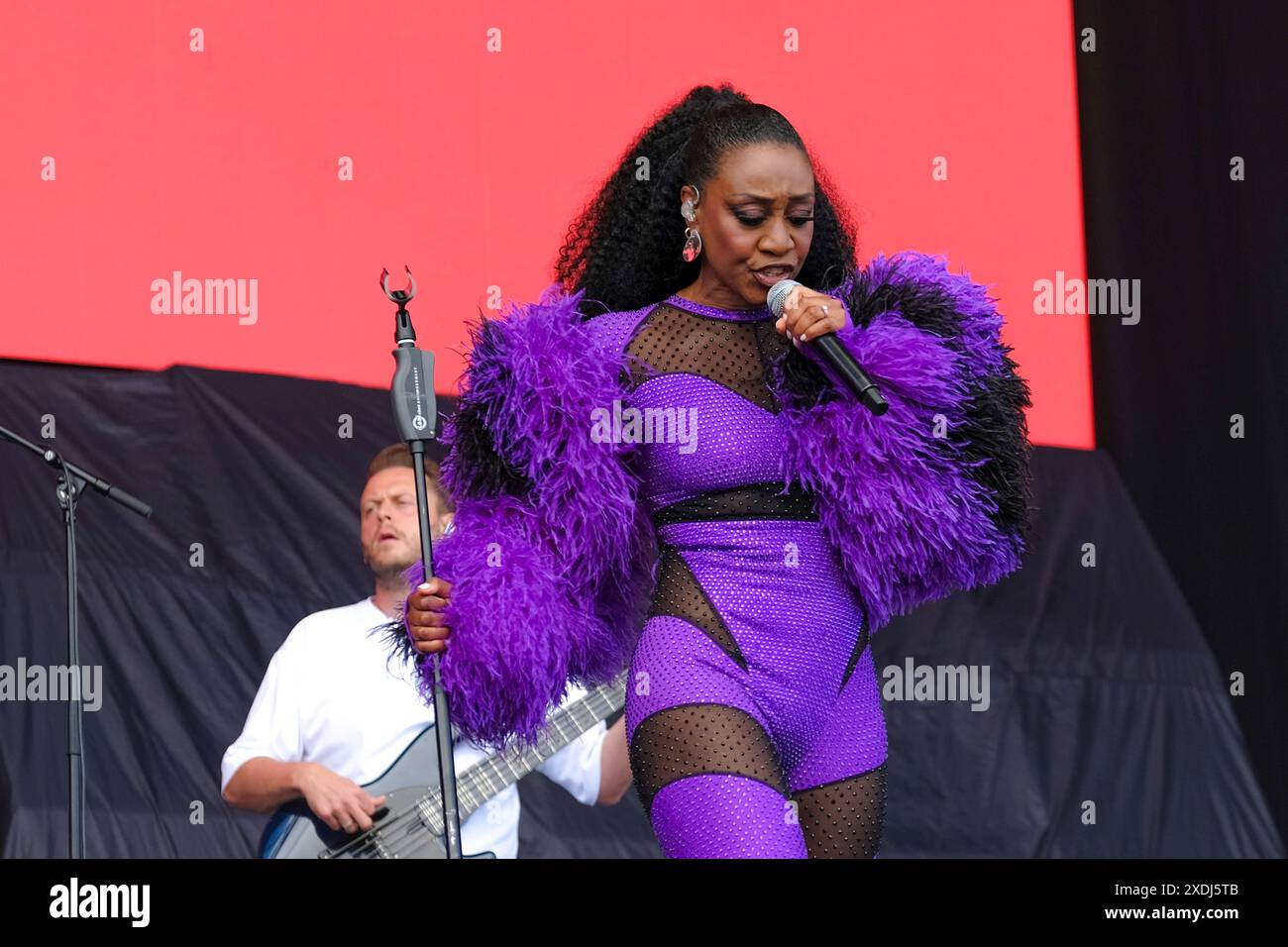 Newport, UK. 23rd June, 2024. British singer-songwriter and actor ...