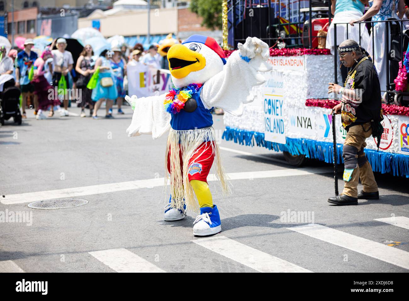 Participants of the 42nd Annual Mermaid Parade at Coney Island in New ...
