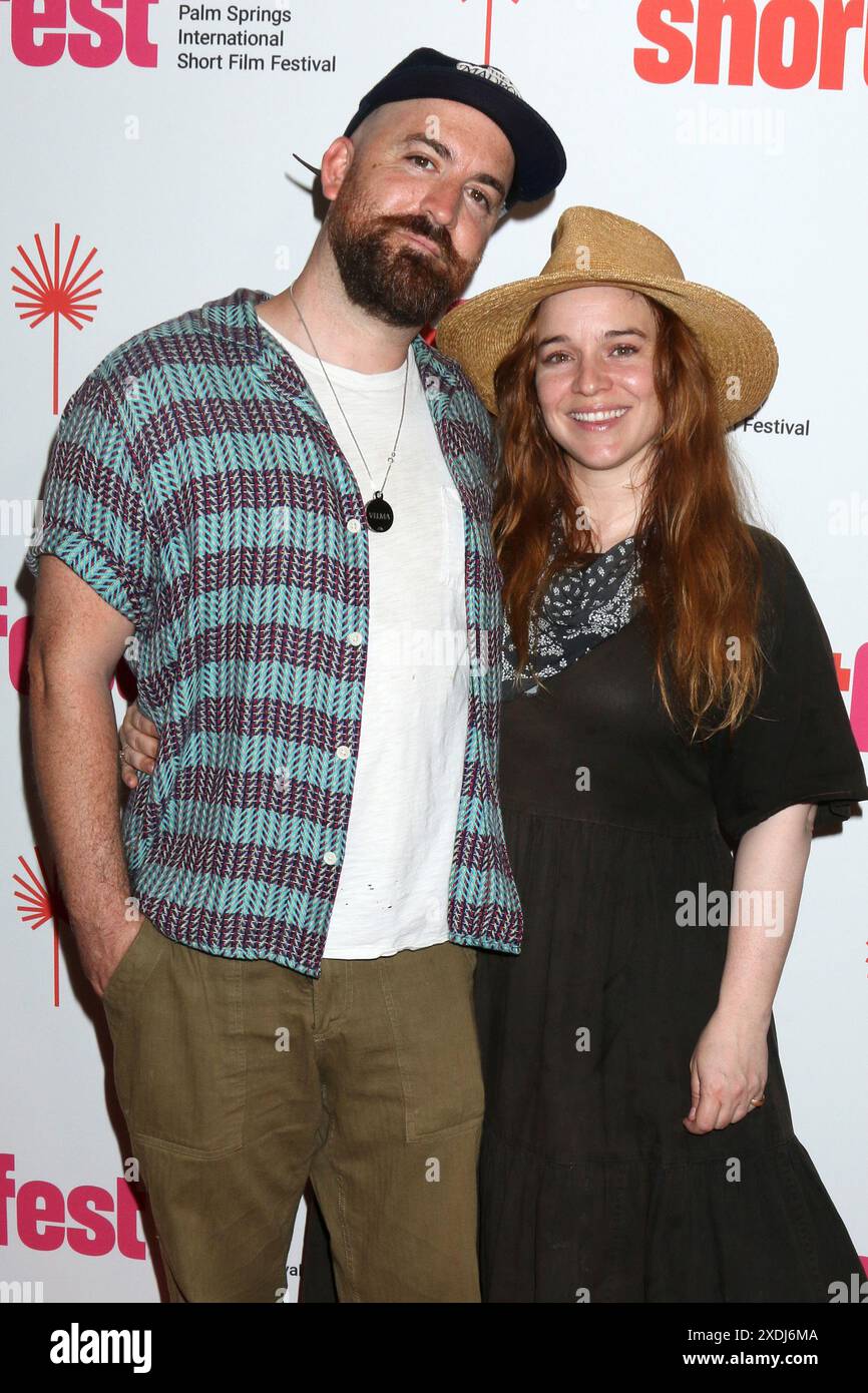 LOS ANGELES - JUN 22: Chris Gabriel, Renee Felice Smith at the 30th ...