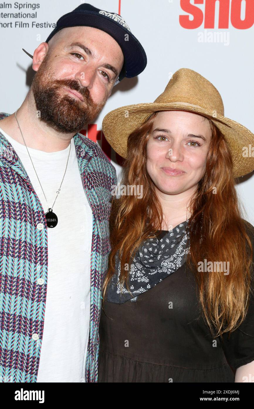 LOS ANGELES - JUN 22: Chris Gabriel, Renee Felice Smith at the 30th ...