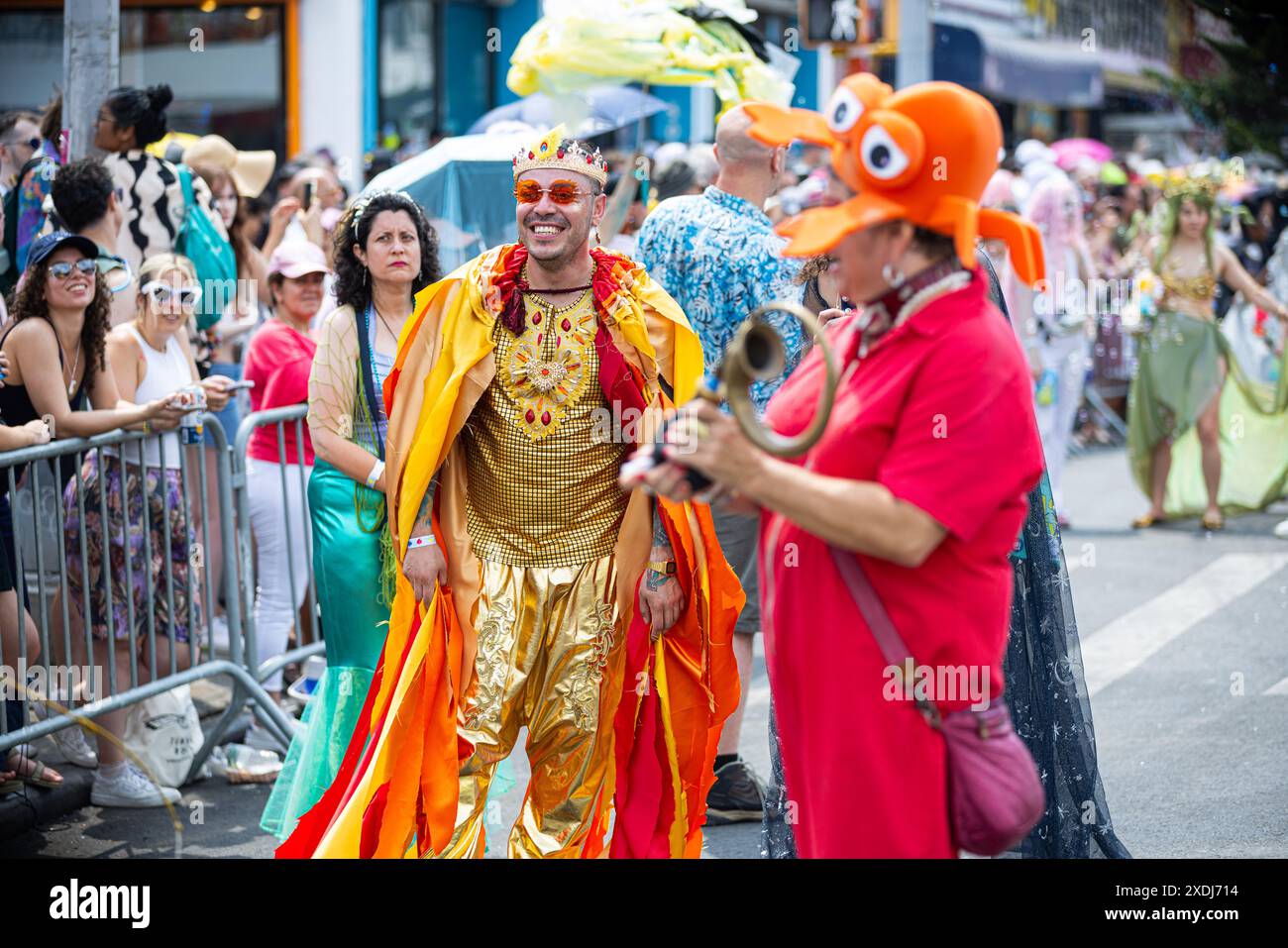 Participants of the 42nd Annual Mermaid Parade at Coney Island in New ...